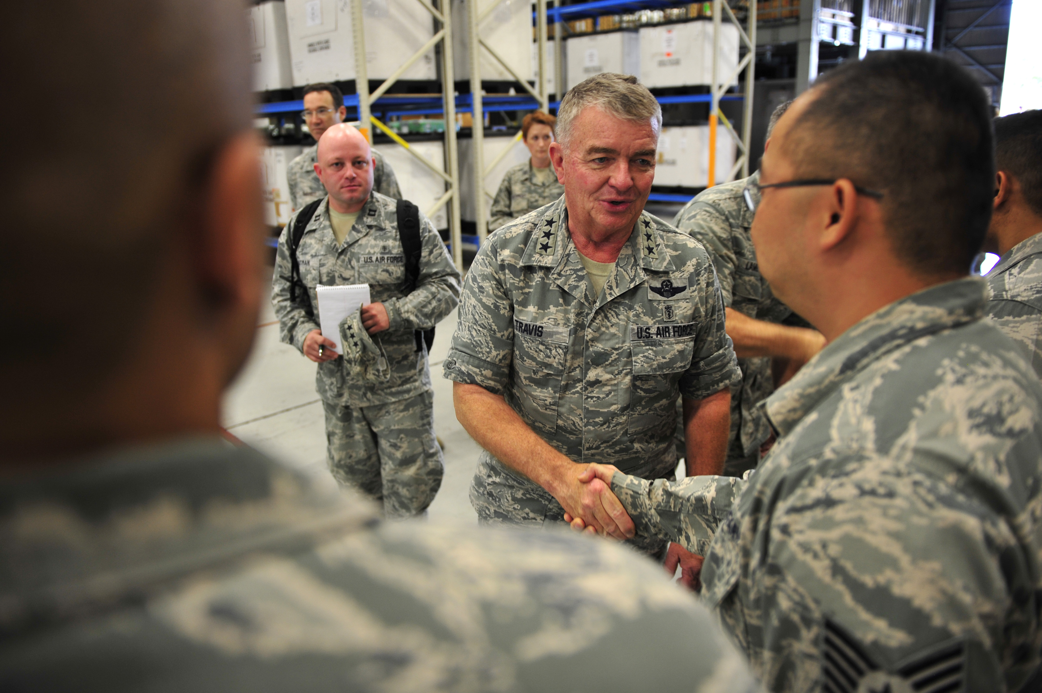 Air Force Surgeon General meets Yokota Airmen