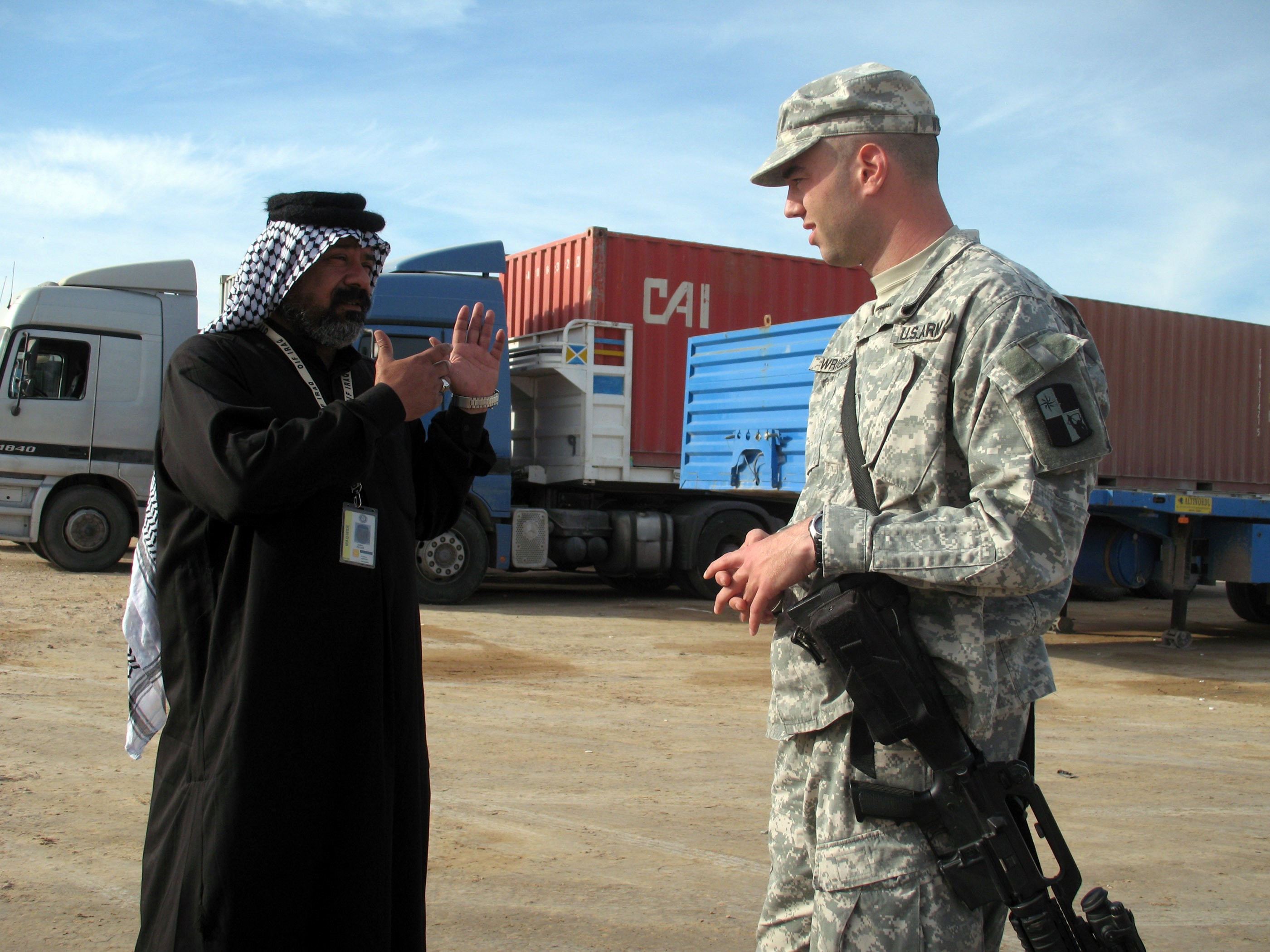Kansas Guard partners with Iraqi Trucking company > National Guard ...