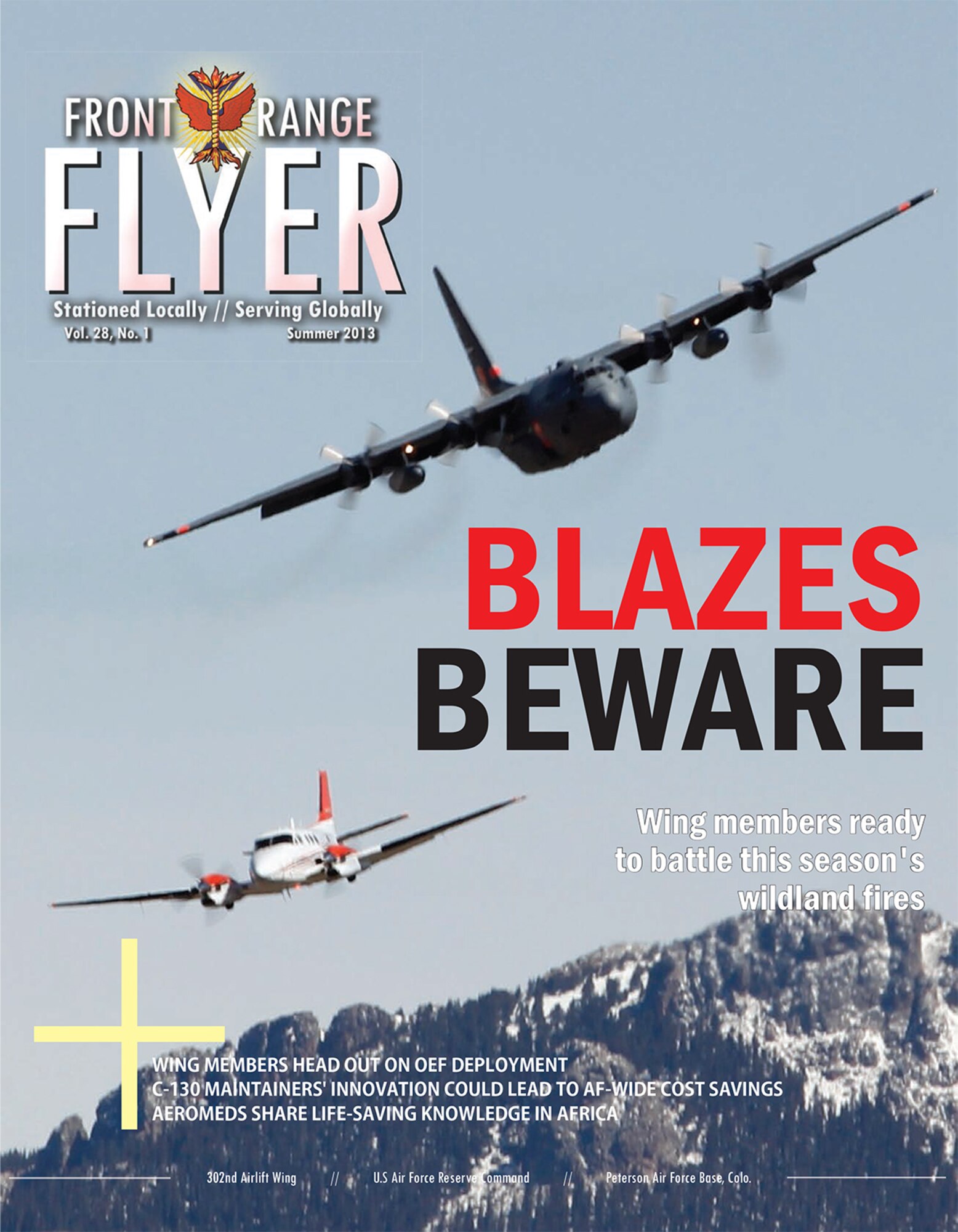 Summer 2013 Front Range Flyer available online > 302nd Airlift Wing ...