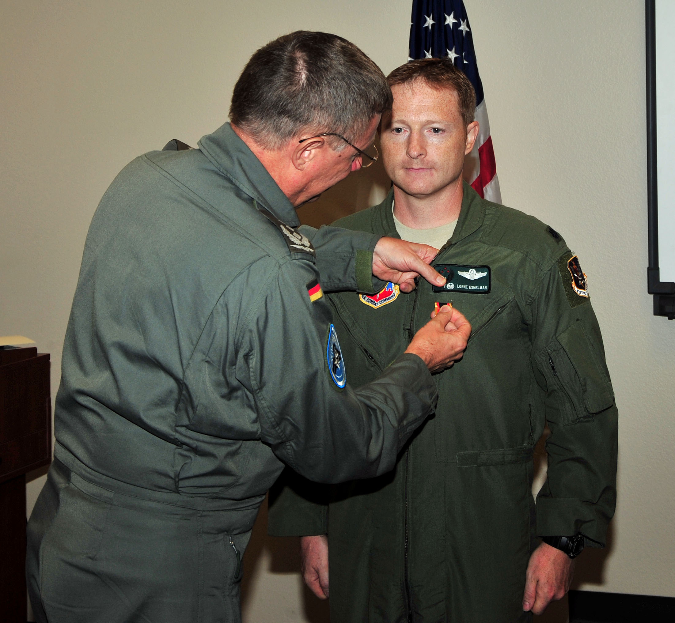 Squadron commander receives German air force award > Davis-Monthan Air ...