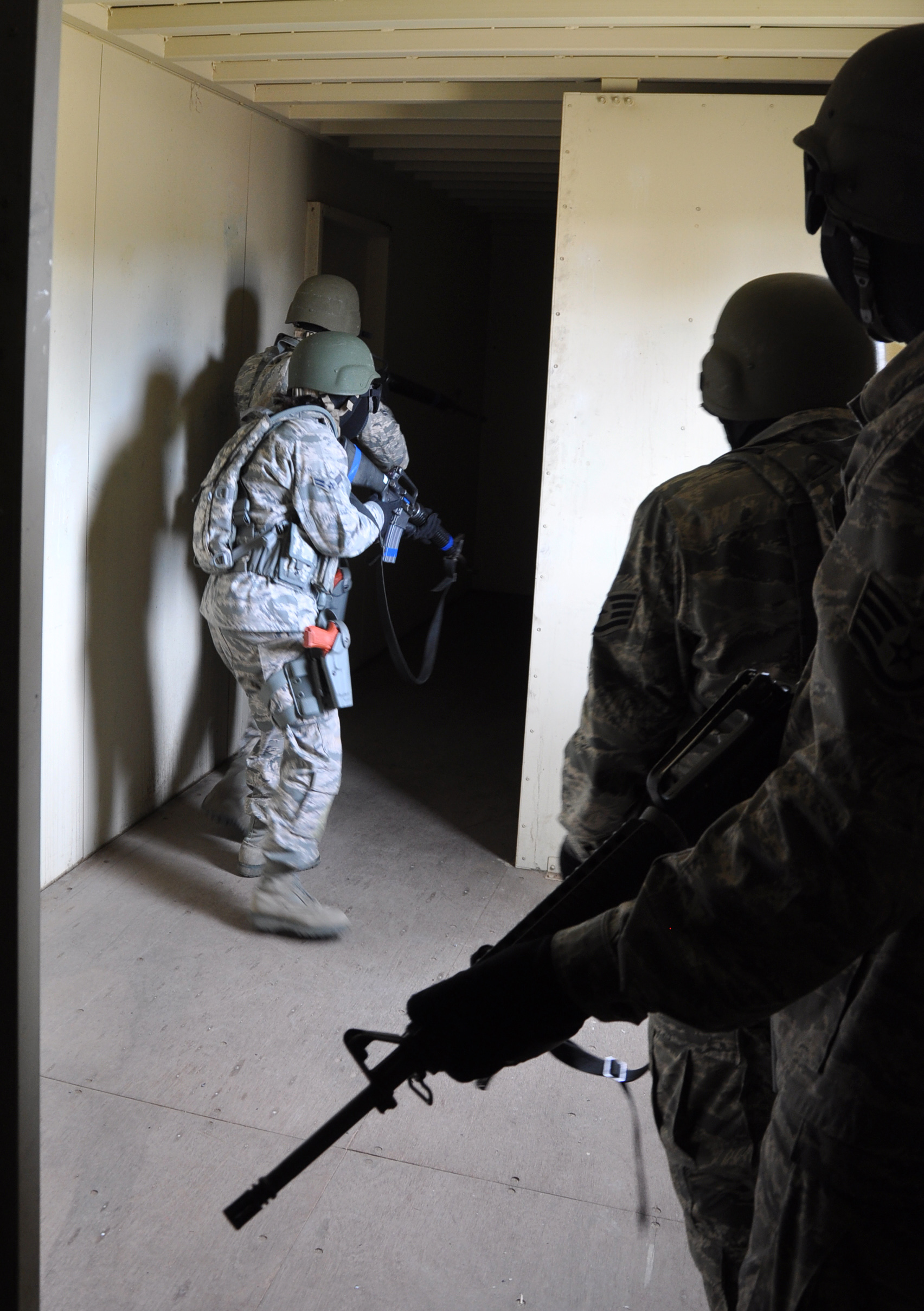 First-time training exercise bonds new security forces unit together ...