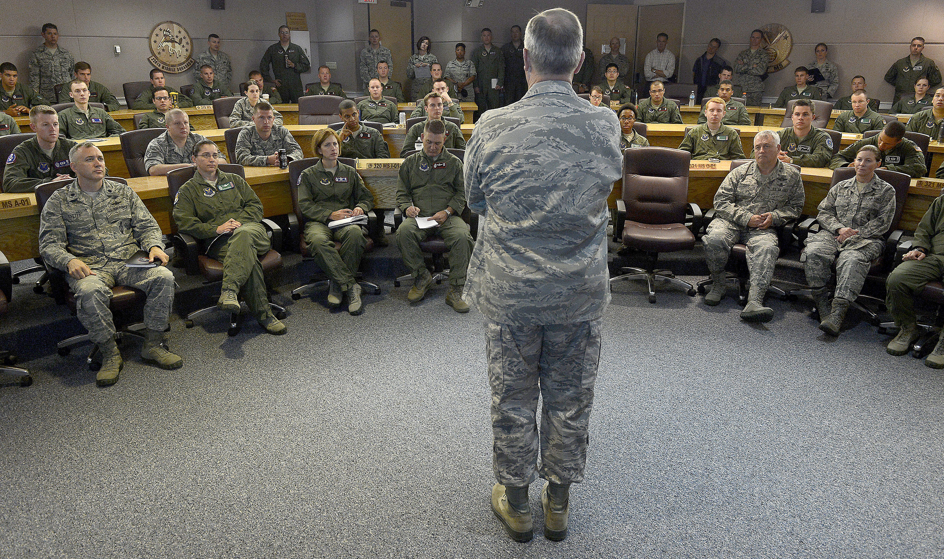 CSAF visits Warren AFB