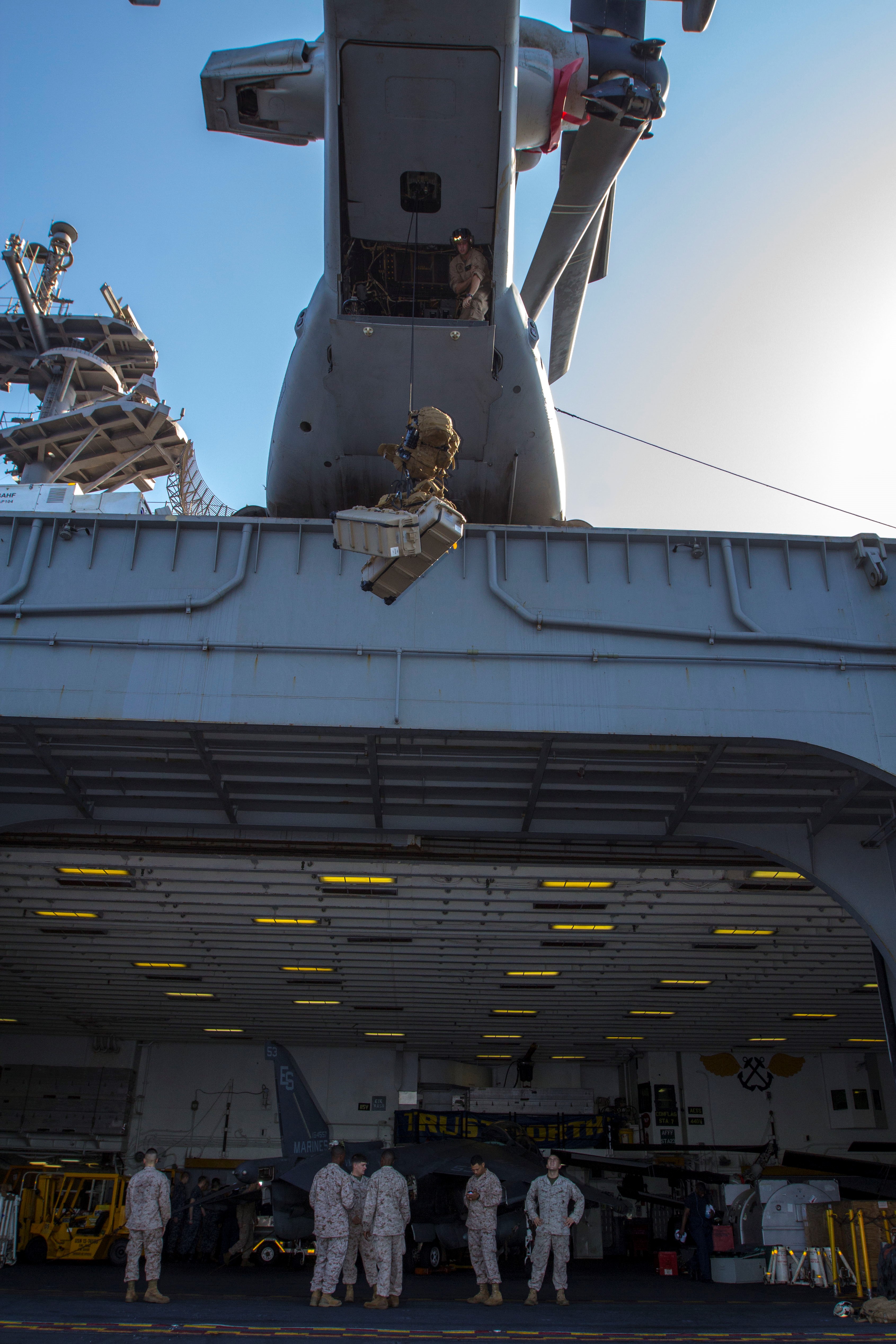 BLT 3/2 develops new way to lower gear during HRST operations > 26th ...