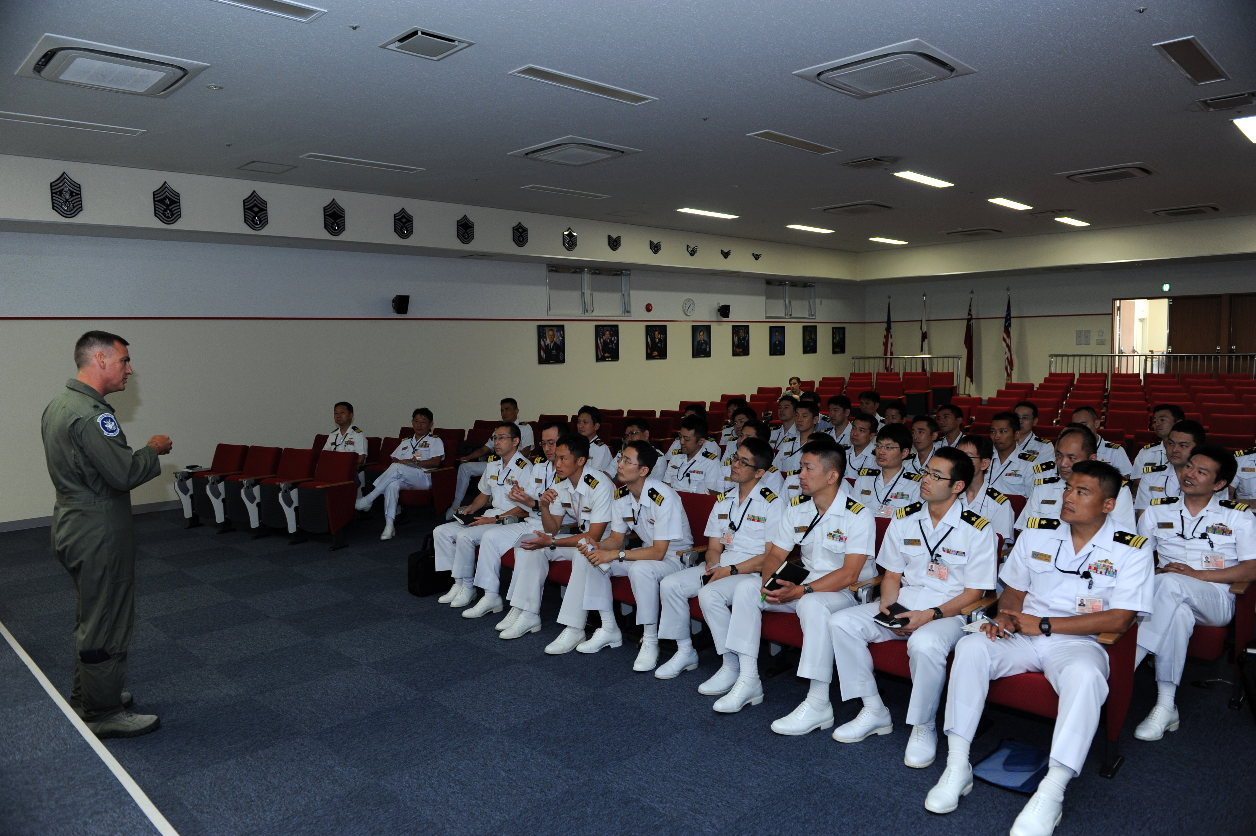 JMSDF Staff College students visit Kadena > Kadena Air Base > Article ...