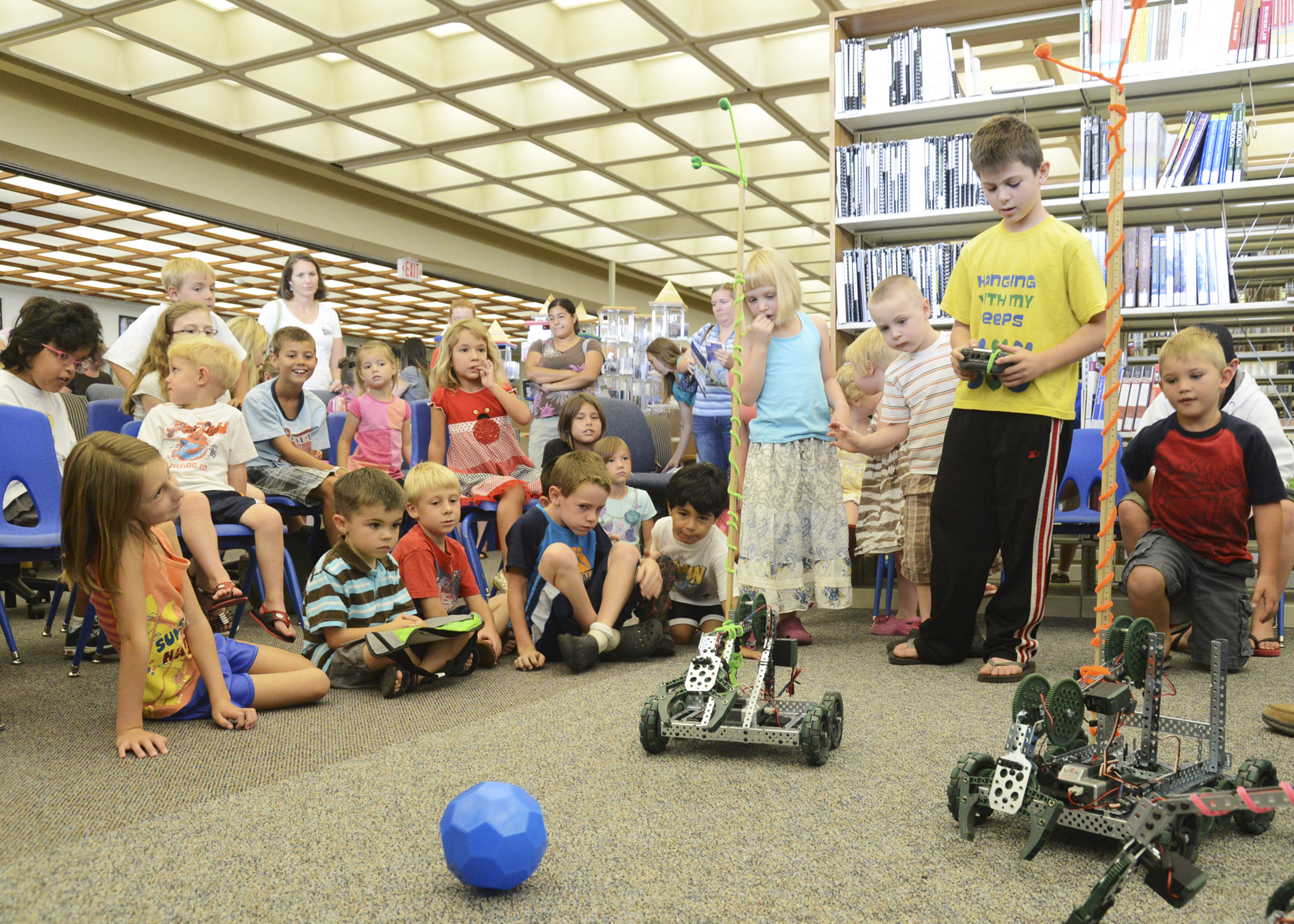 Robots take over base library > Edwards Air Force Base > Article View