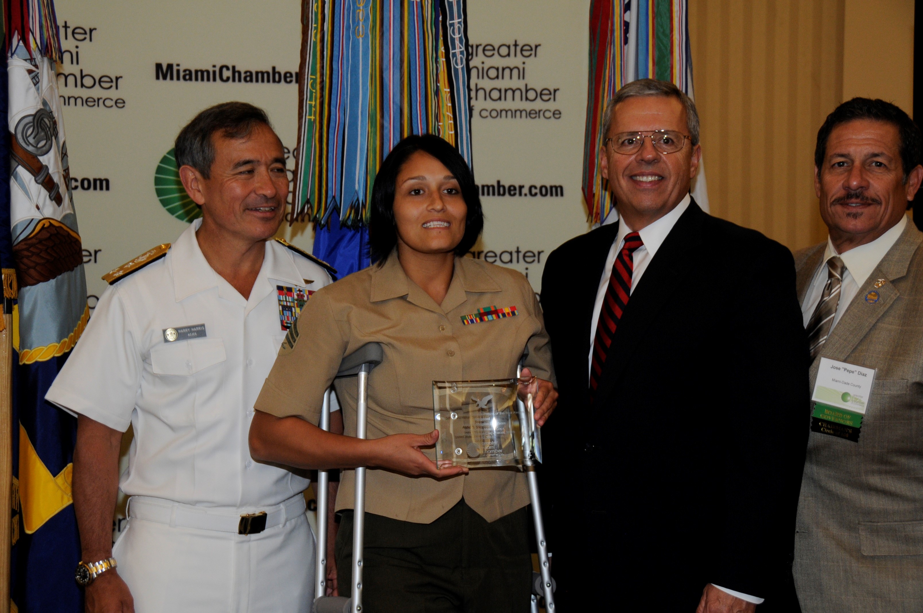 Marine Forces South Marine Recognized for Volunteer Service > United ...