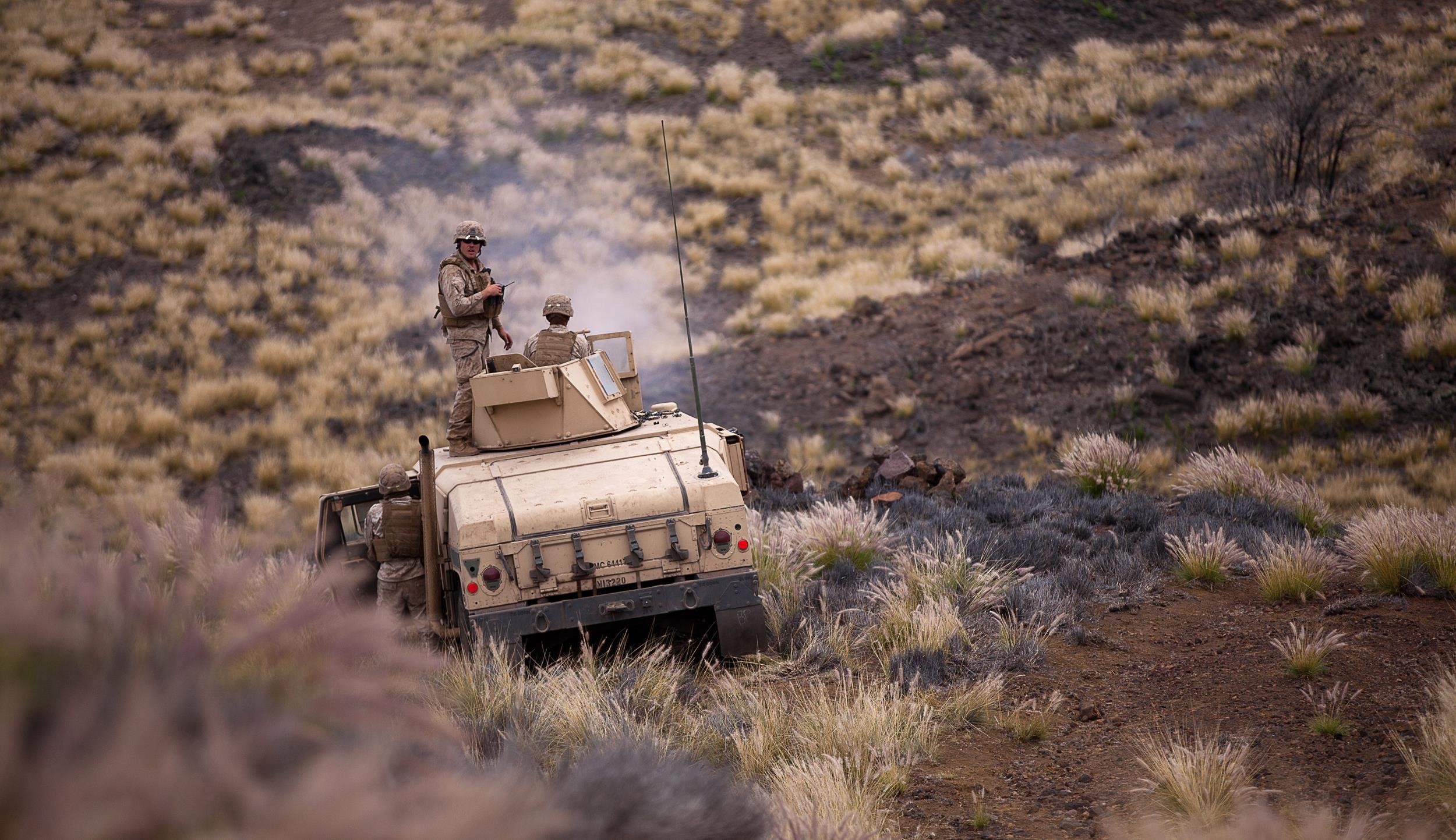 Big CAAT’s heavy guns, Weapons Company ‘Havoc’ supports by fire