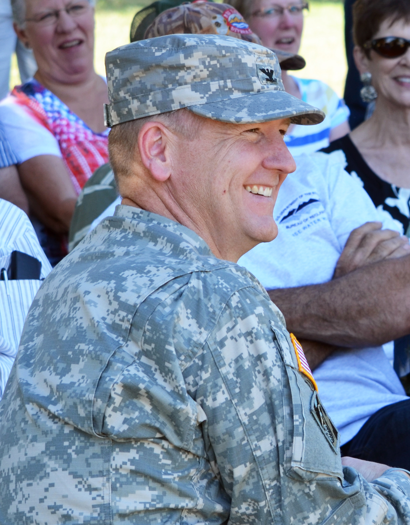 District Commander enjoys Black Butte Lake