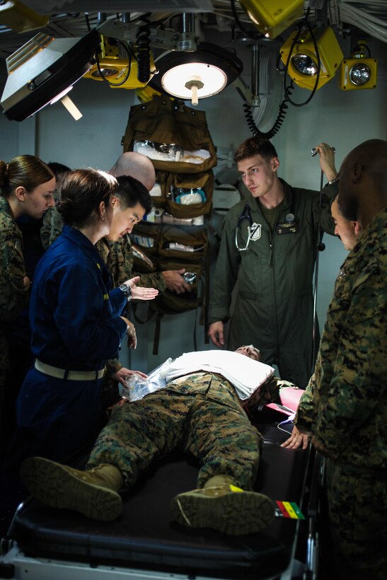 Blue/Green medical team