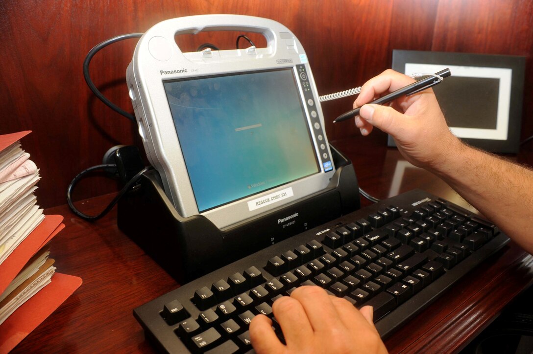 Firefigters field advanced equipment