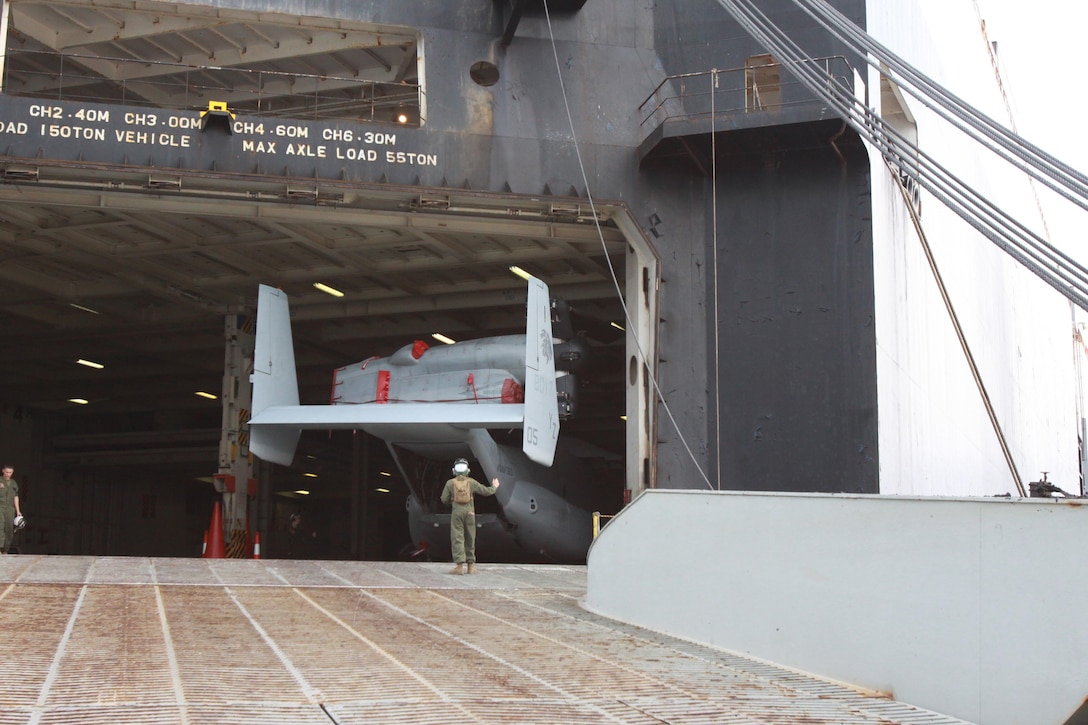 MV-22s Osprey arrive at MCAS Iwakuni