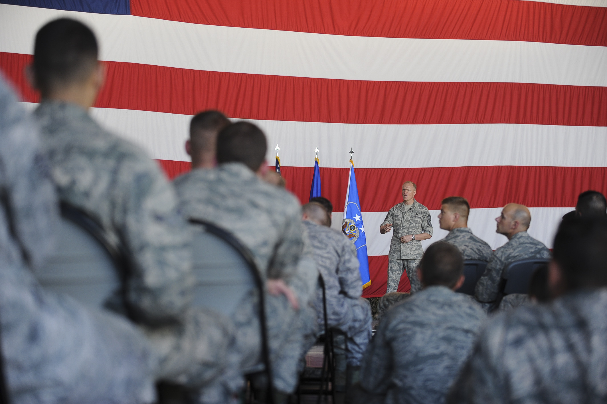 Chief Cody tours the Rock
