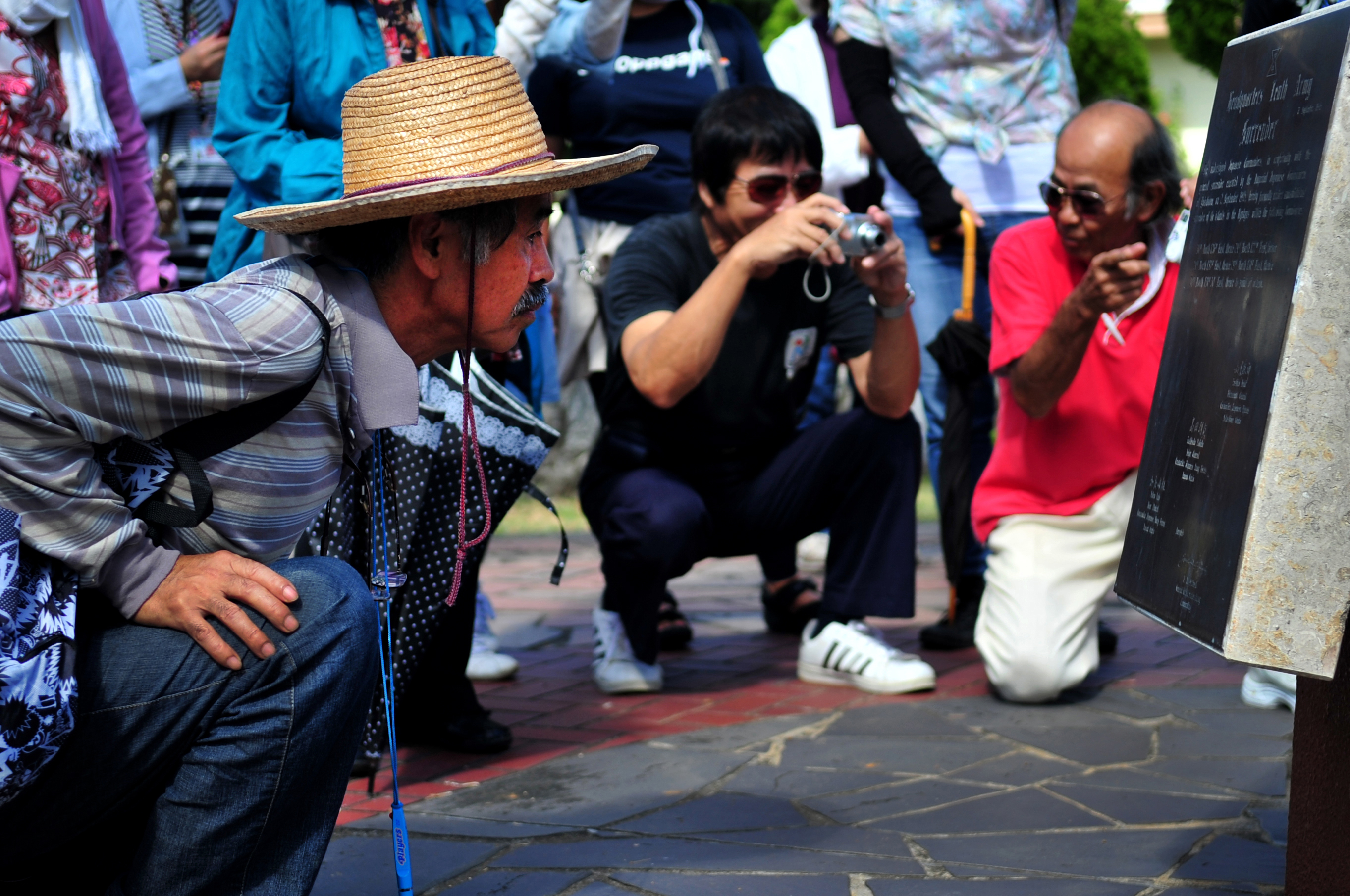 Okinawa City citizens tour Kadena's historical sites > Kadena Air Base ...