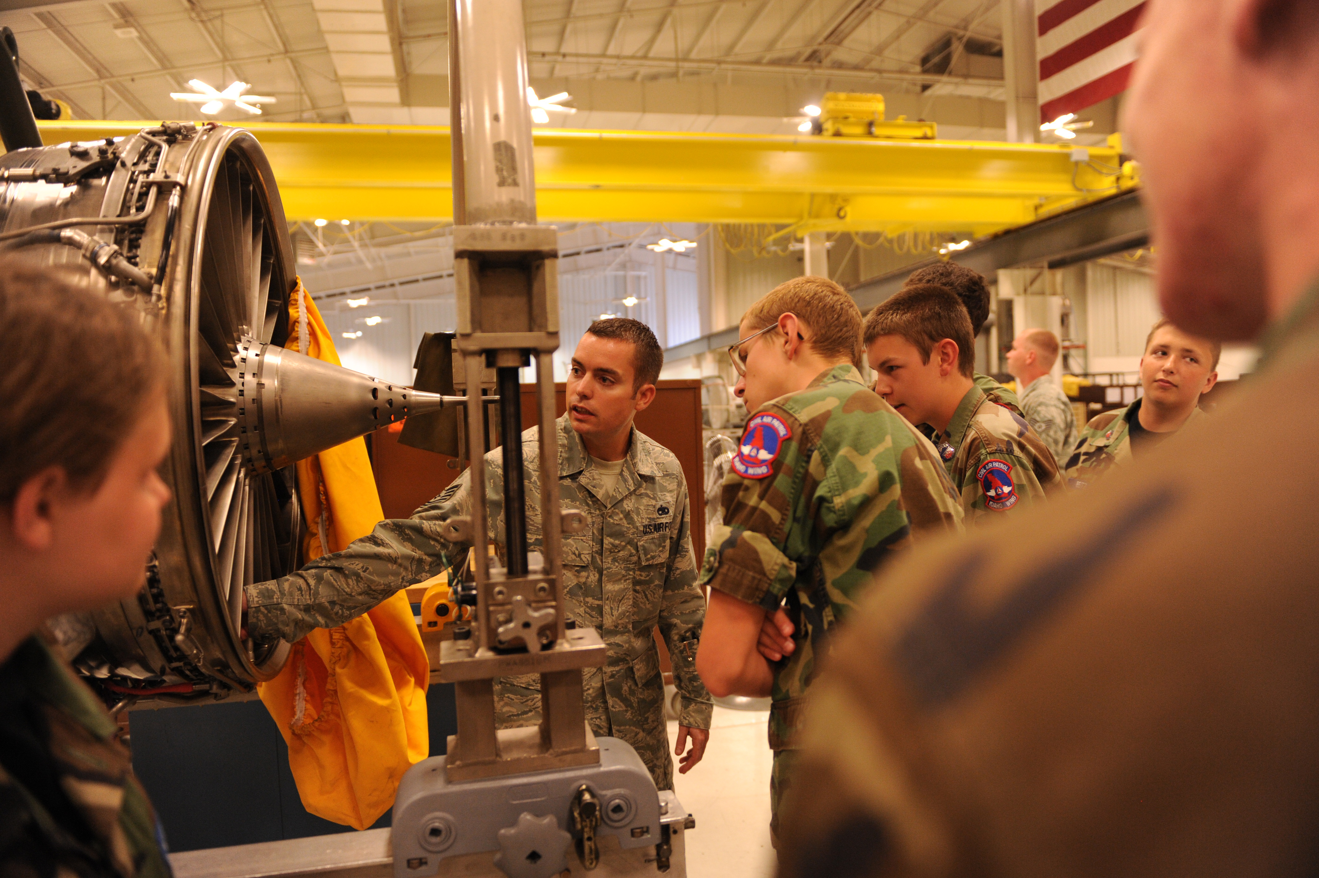 CAP Students Visit MHAFB > Mountain Home Air Force Base > Article Display