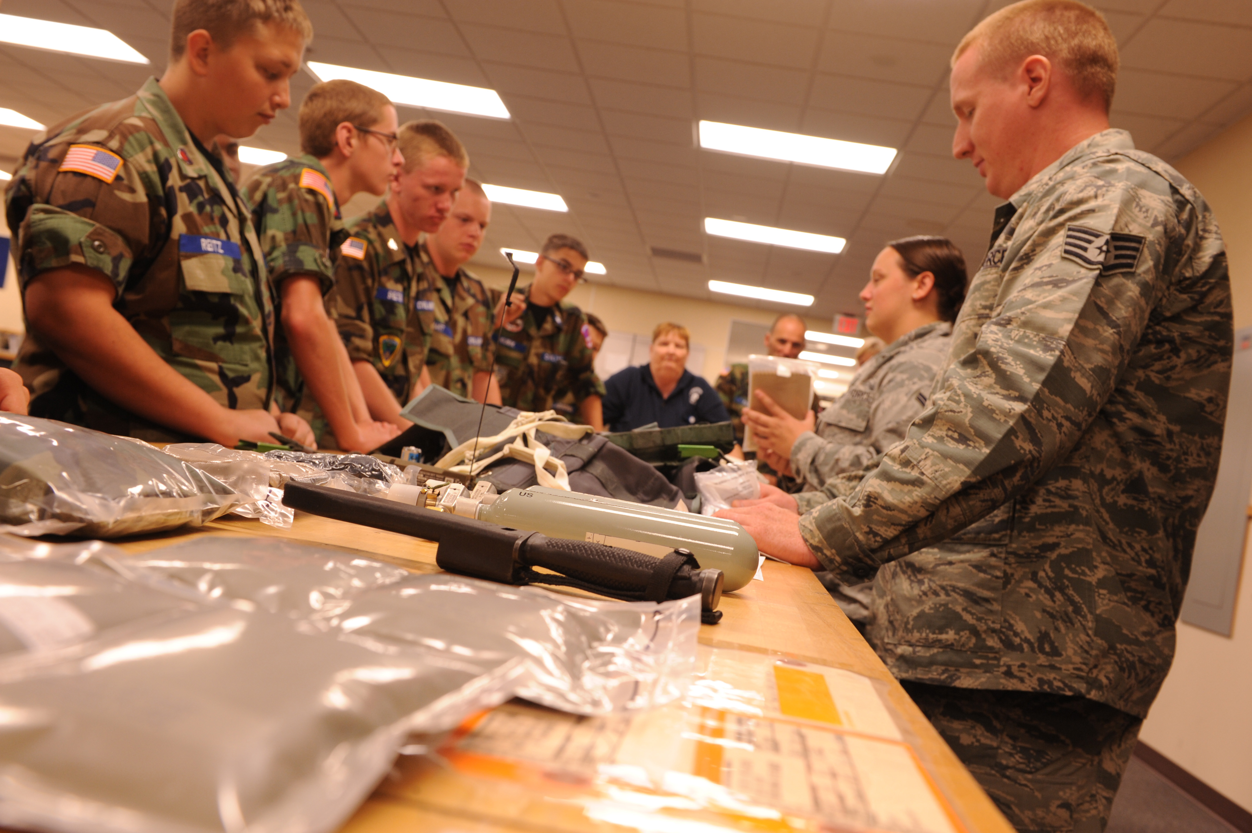 CAP Students Visit MHAFB > Mountain Home Air Force Base > Article Display