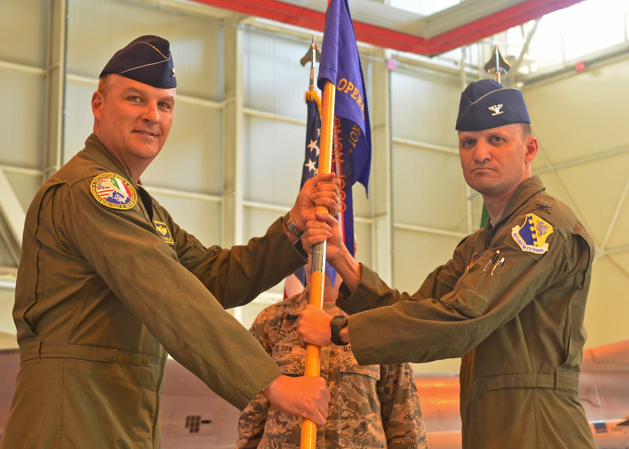 31st Operations Group welcomes new commander > Aviano Air Base > Display