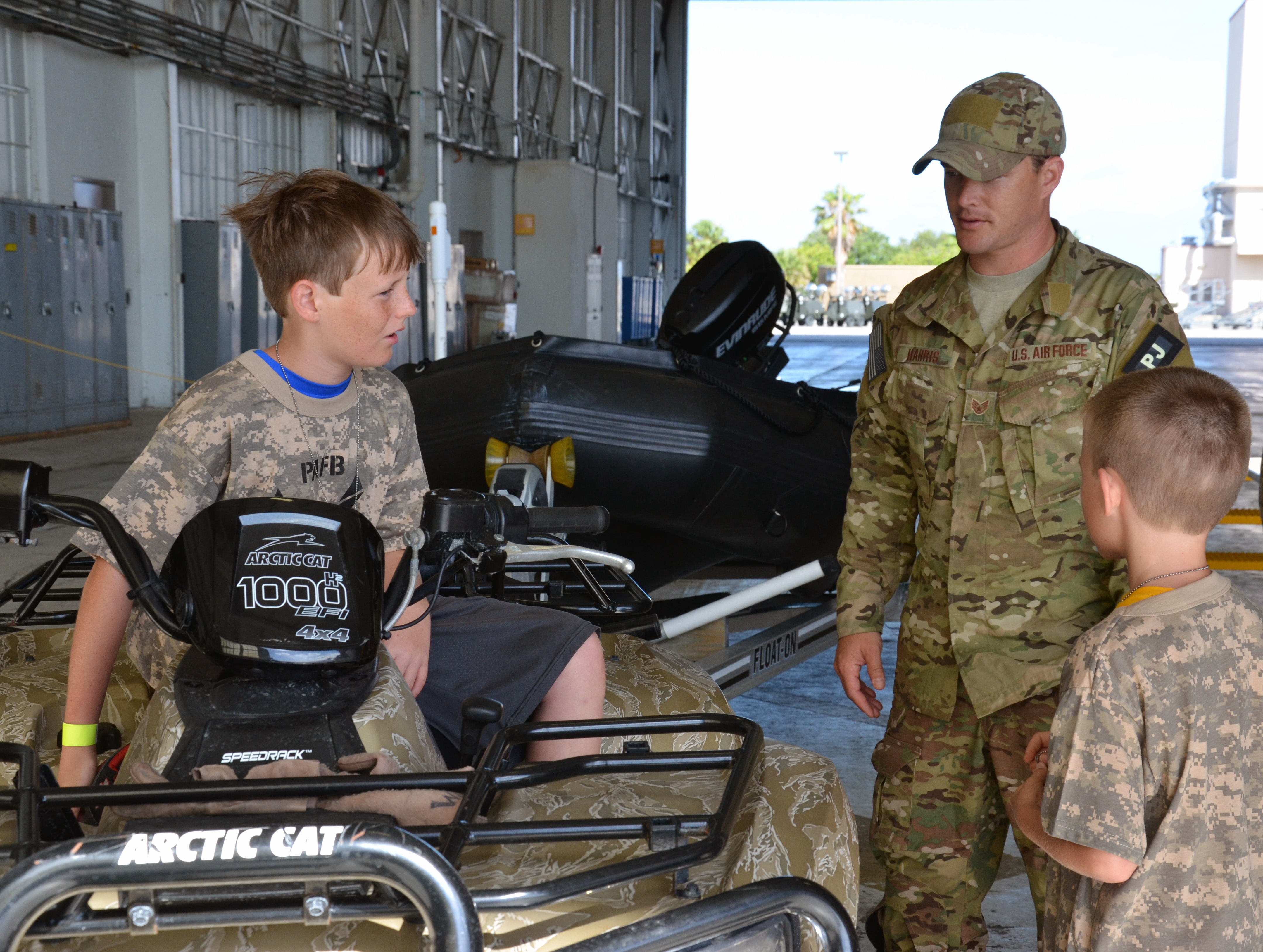 Kids learn about deployment process during fun, interactive event > Air ...