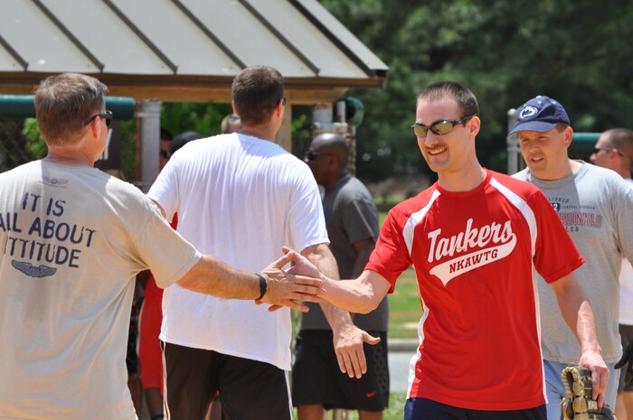 Friendly competition caps off 916th OG’s Wingman Day events