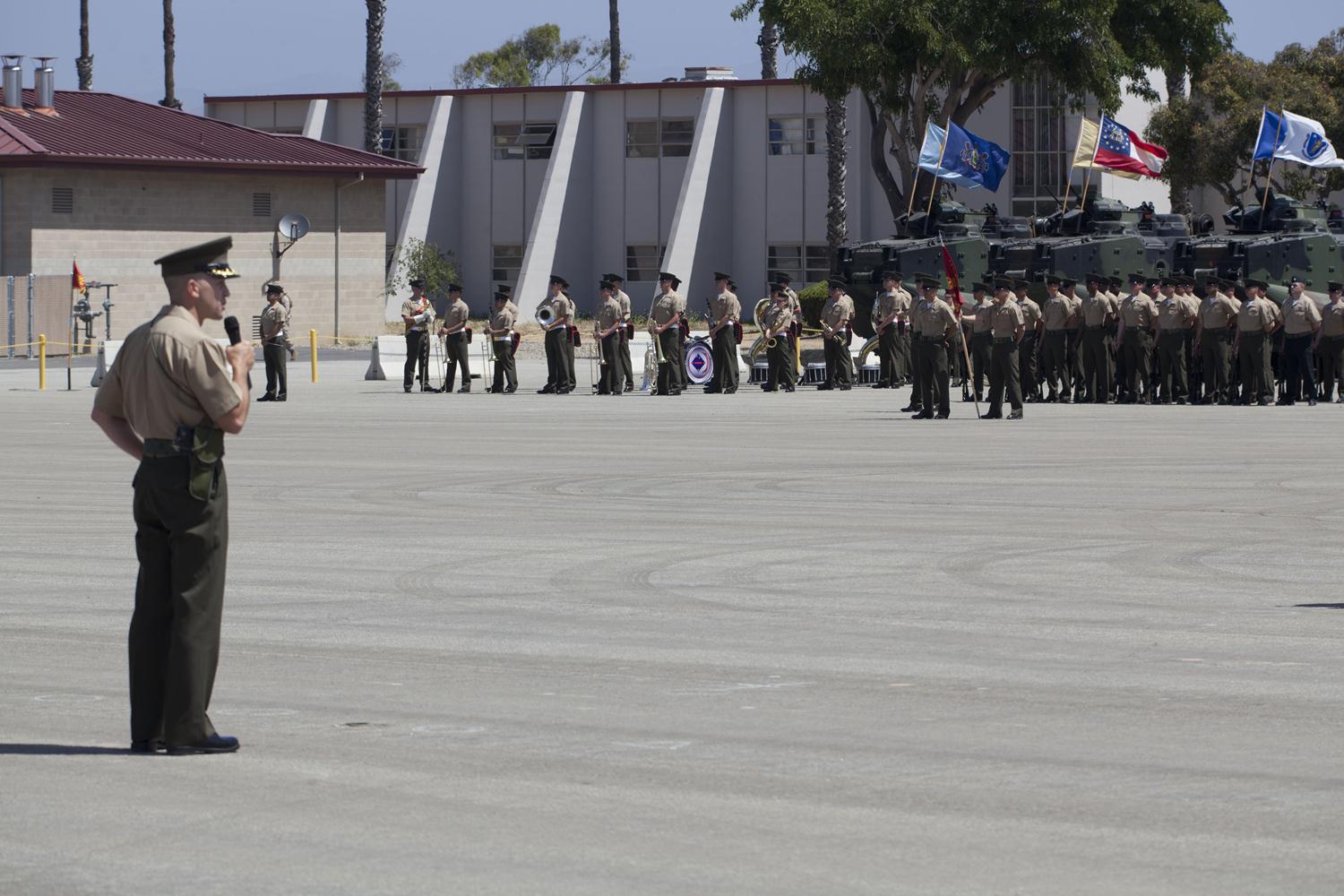 3rd Assault Amphibian Battalion receives new commander