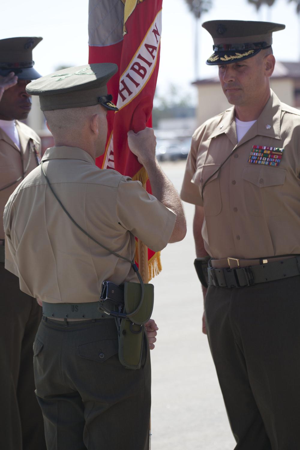 3rd Assault Amphibian Battalion receives new commander