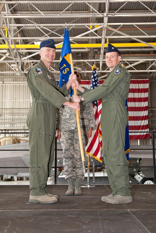 F-22 change of command Traynor
