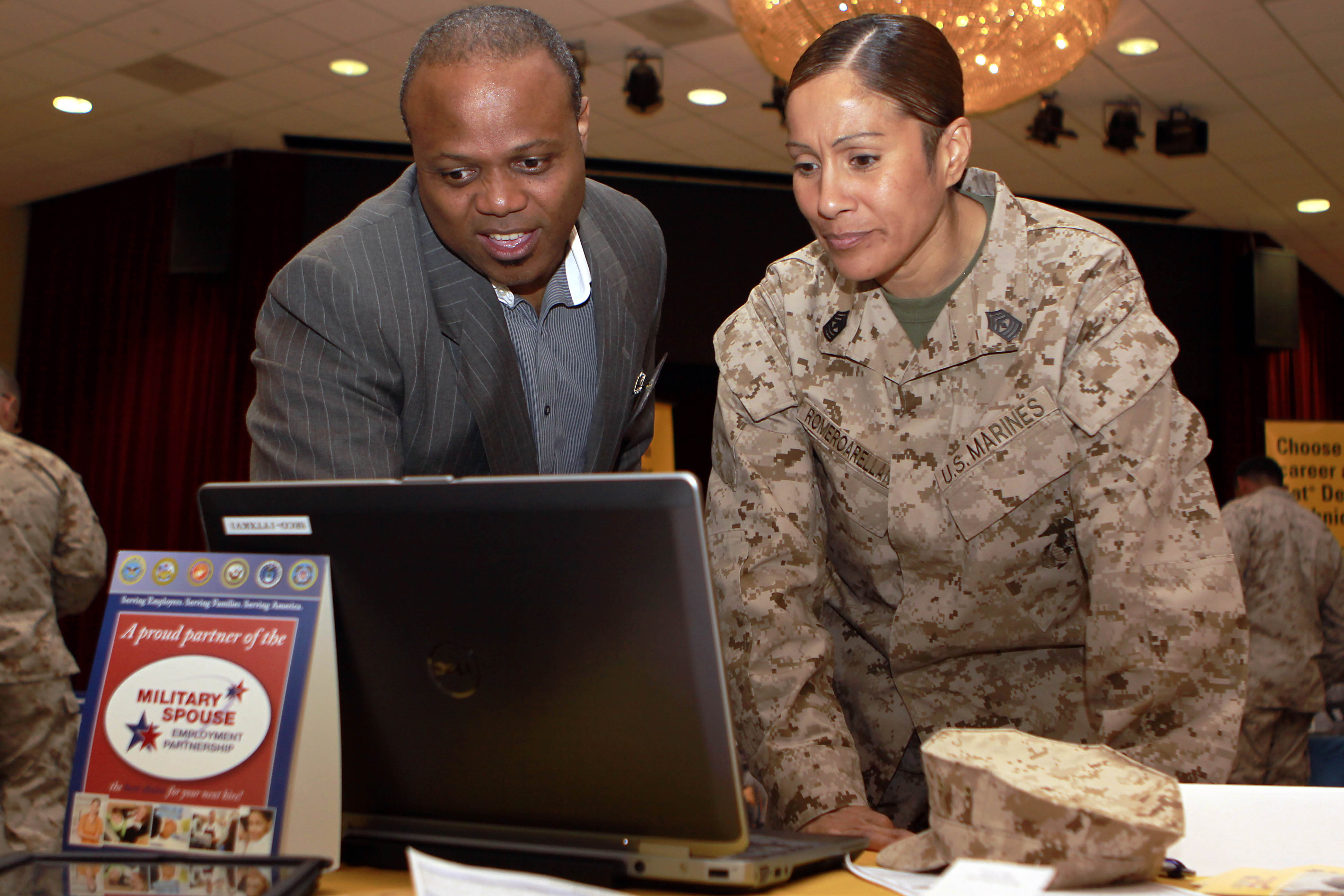 Pacific Views Events Center hosts job fair for Marines and spouses