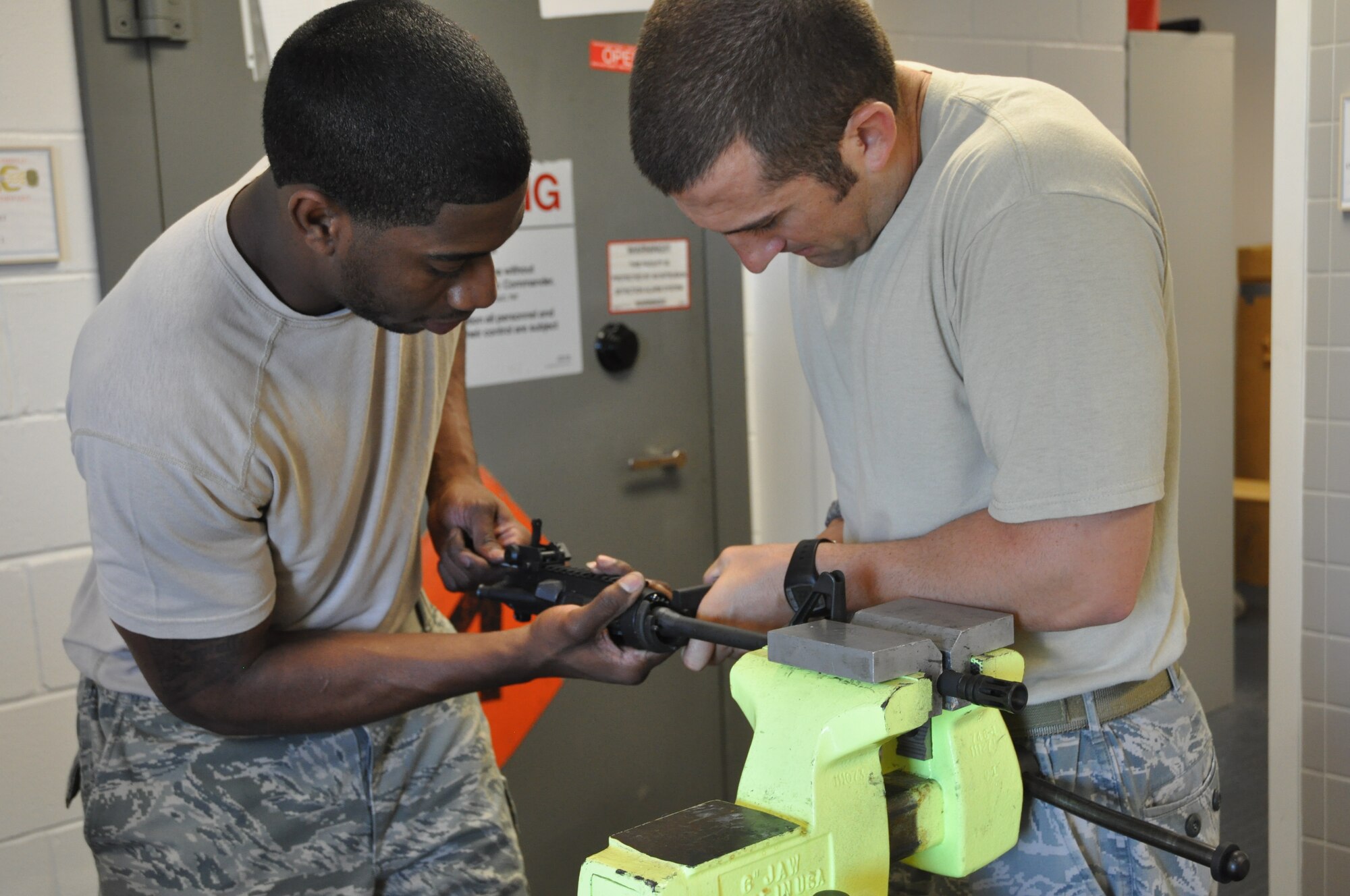 Combat Arms: preparing Airmen for battle > Tyndall Air Force Base > Display