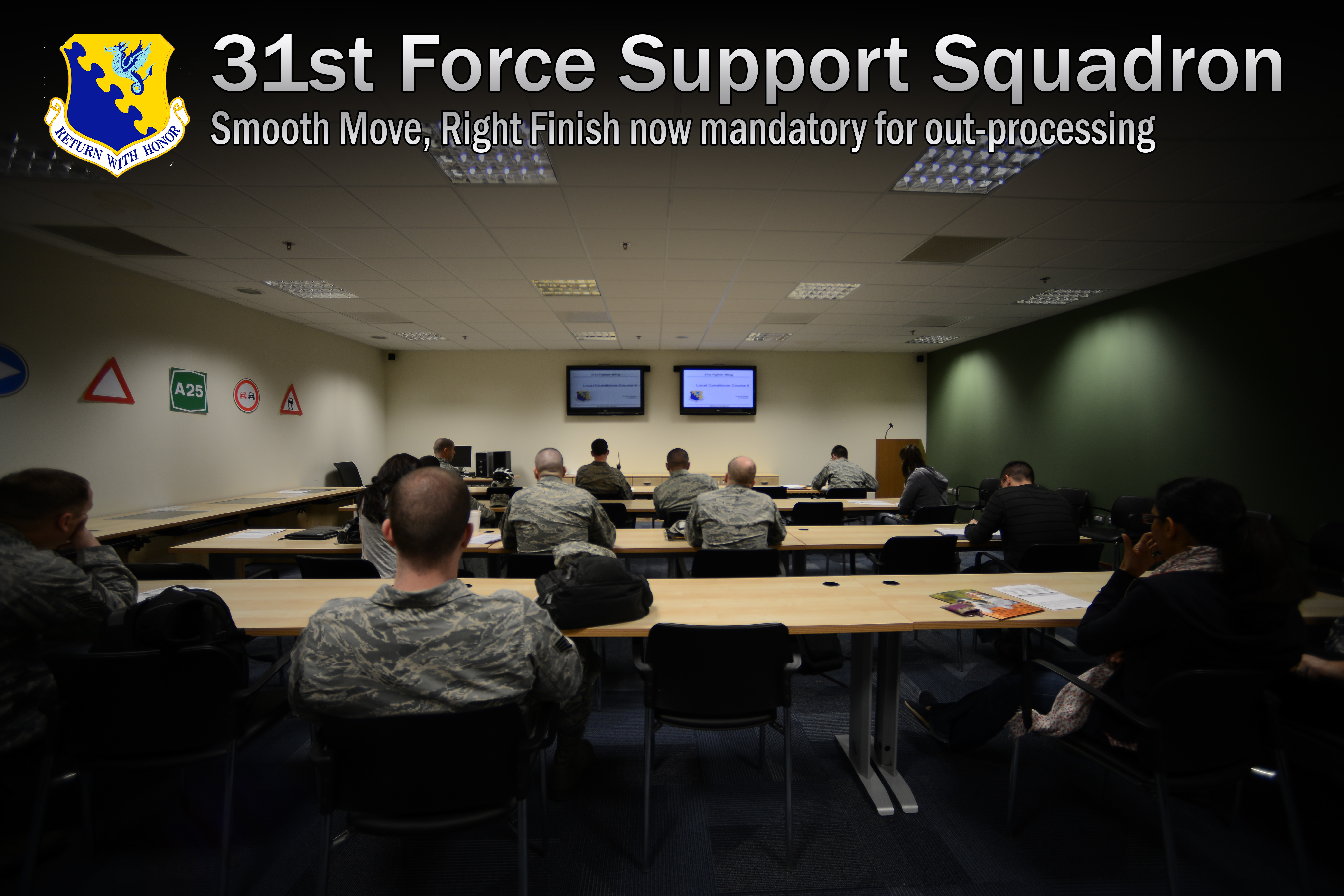 Out-processing gets smooth for Aviano Airmen > Aviano Air Base > News ...