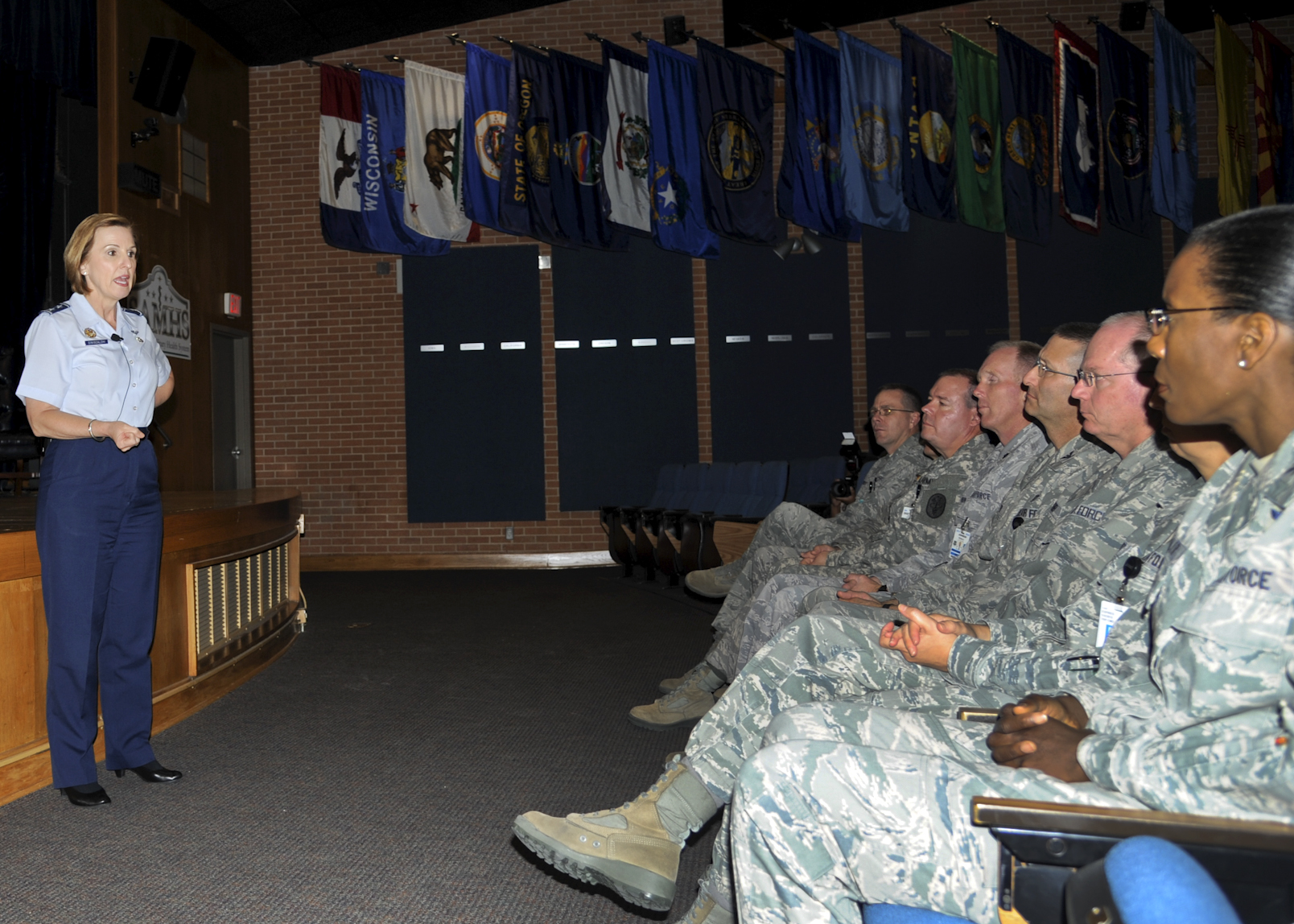 Top Air Force nurse visits WHASC > Air Force Medical Service > Display