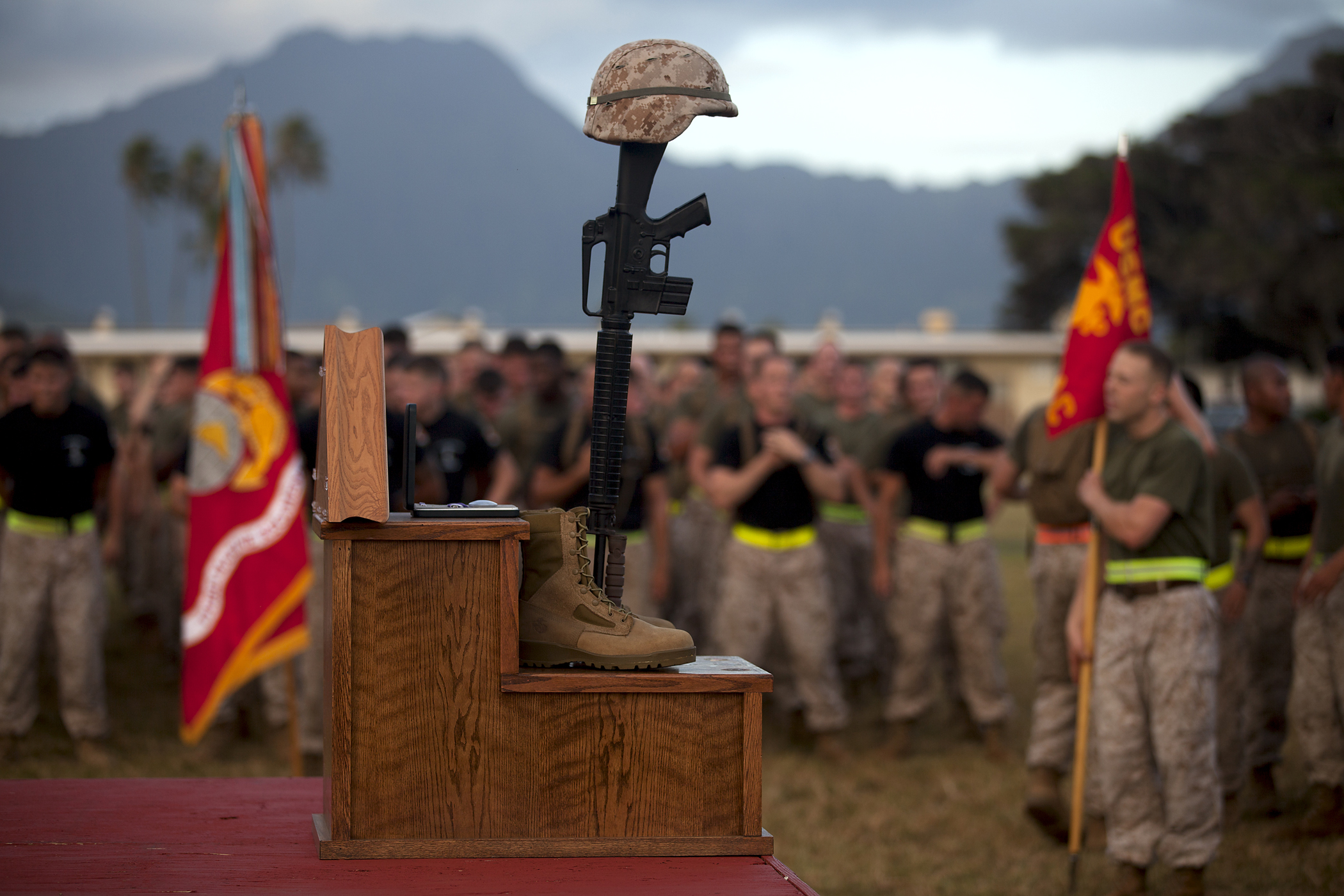 3rd Marine Regiment holds run, ceremony to honor 119 fallen heroes ...