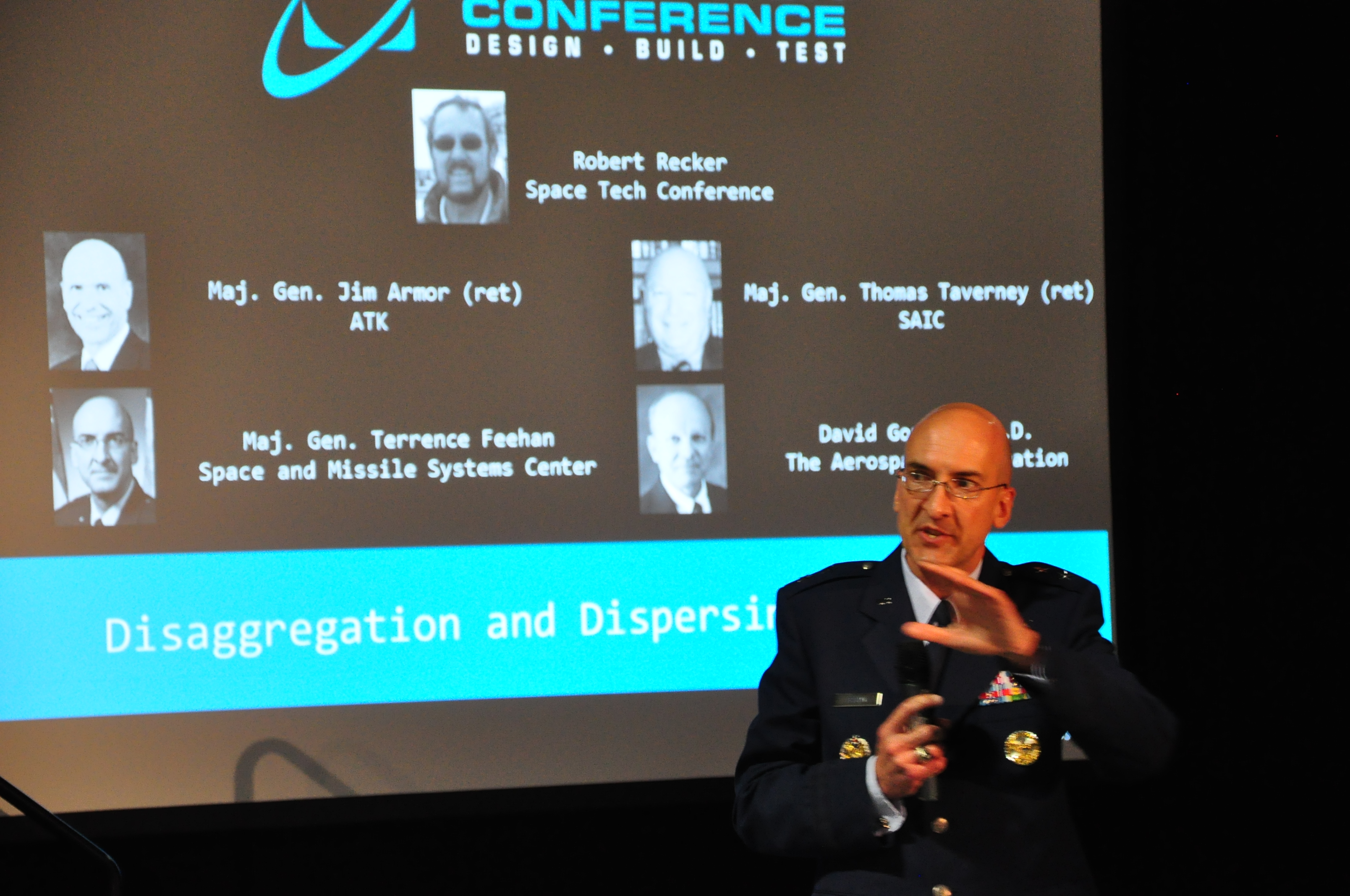 Vice Commander Addresses Space Tech Conference > Los Angeles Air Force ...