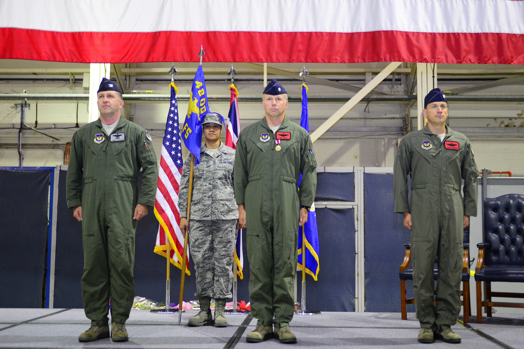 494th FS receives new leadership at traditional ceremony > Royal Air ...