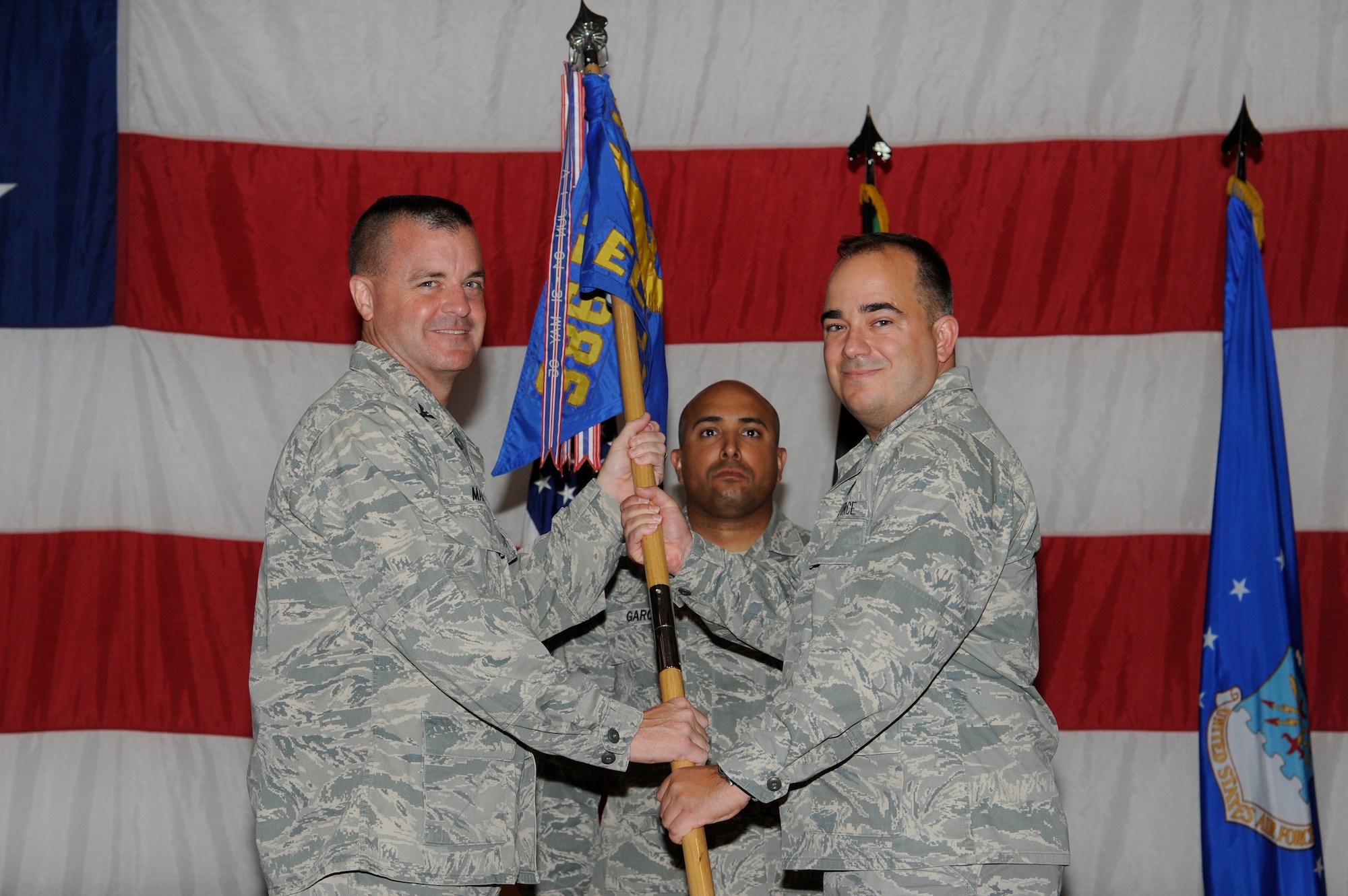 386th ELRS welcomes new commander > U.S. Air Forces Central > Display