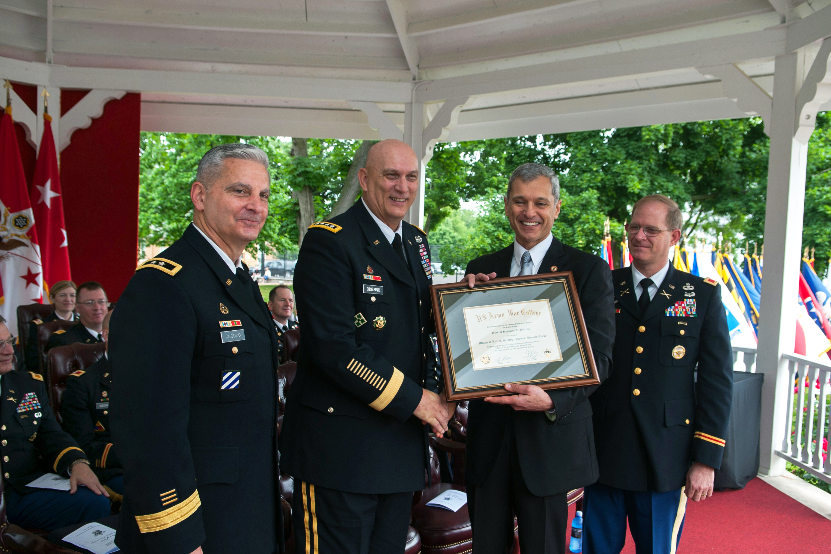 Army Chief of Staff Gen. Ray Odierno receives an honorary doctorate ...