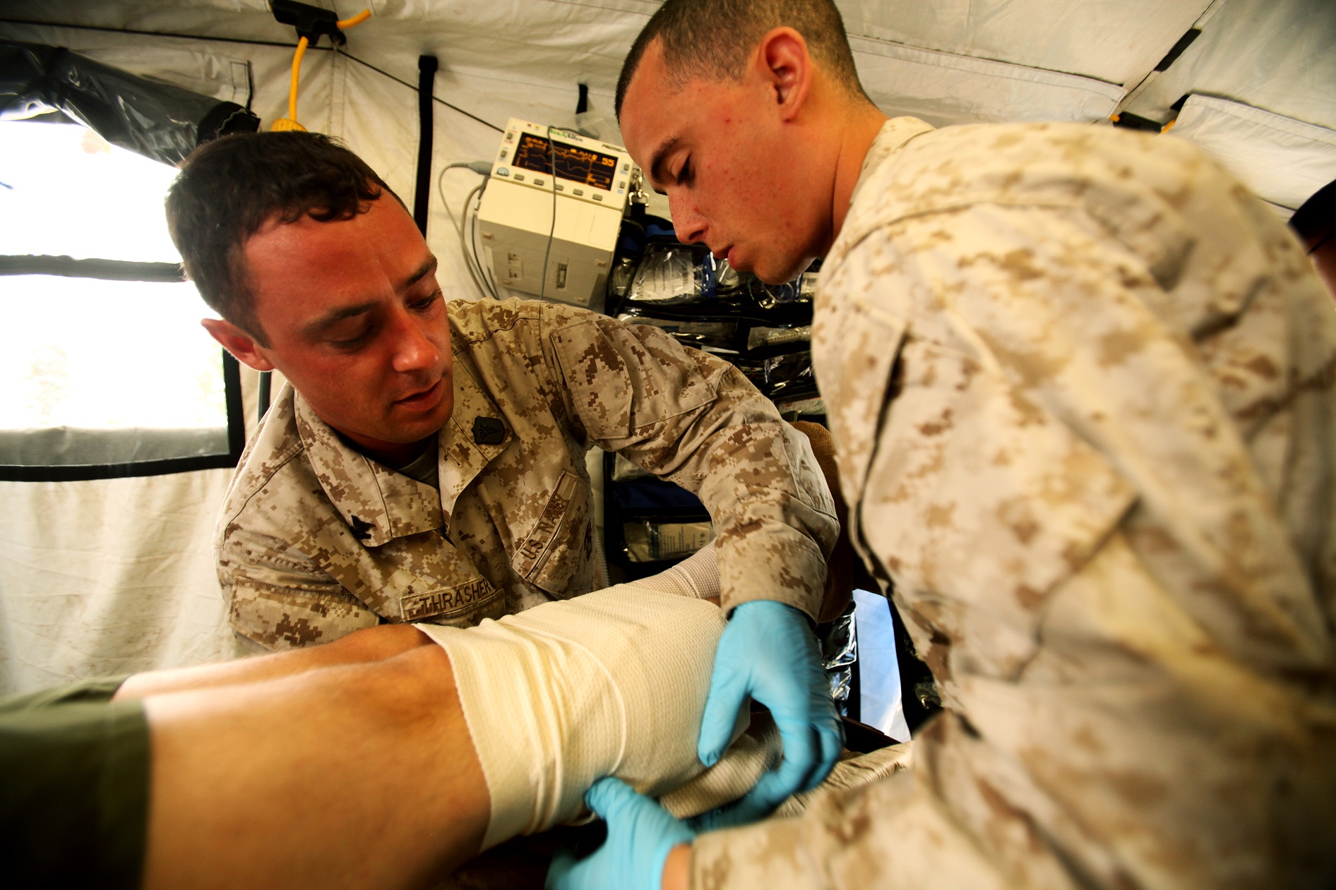 1st Medical Battalion conducts first public mass casualty drill