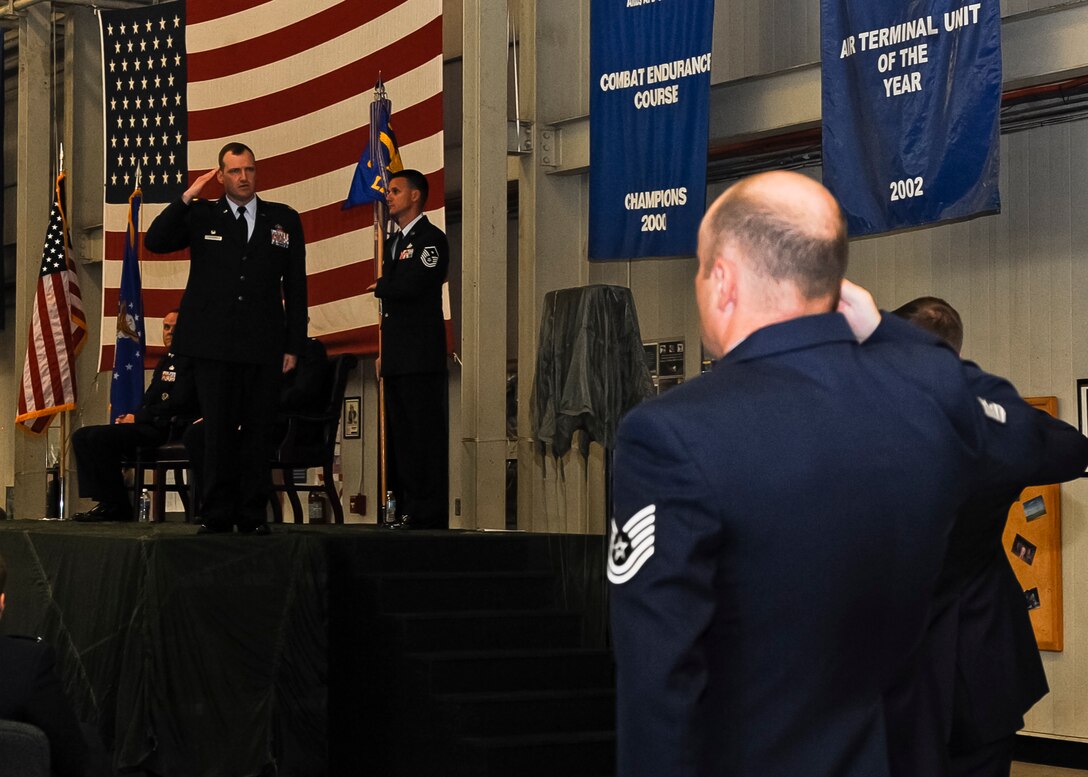 97th LRS Change of Command Ceremony