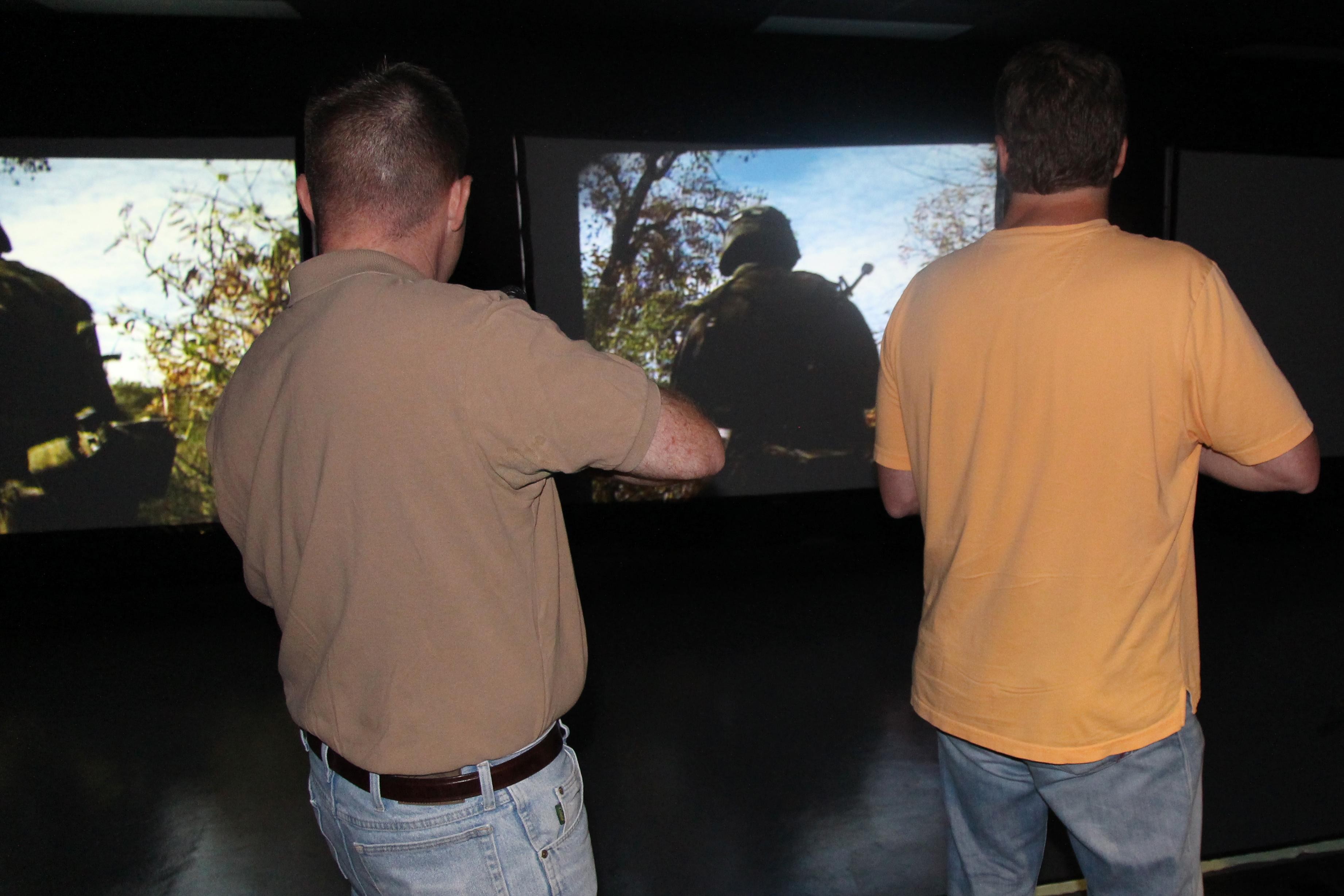 Camp Upshur’s Indoor Simulated Marksmanship Trainer