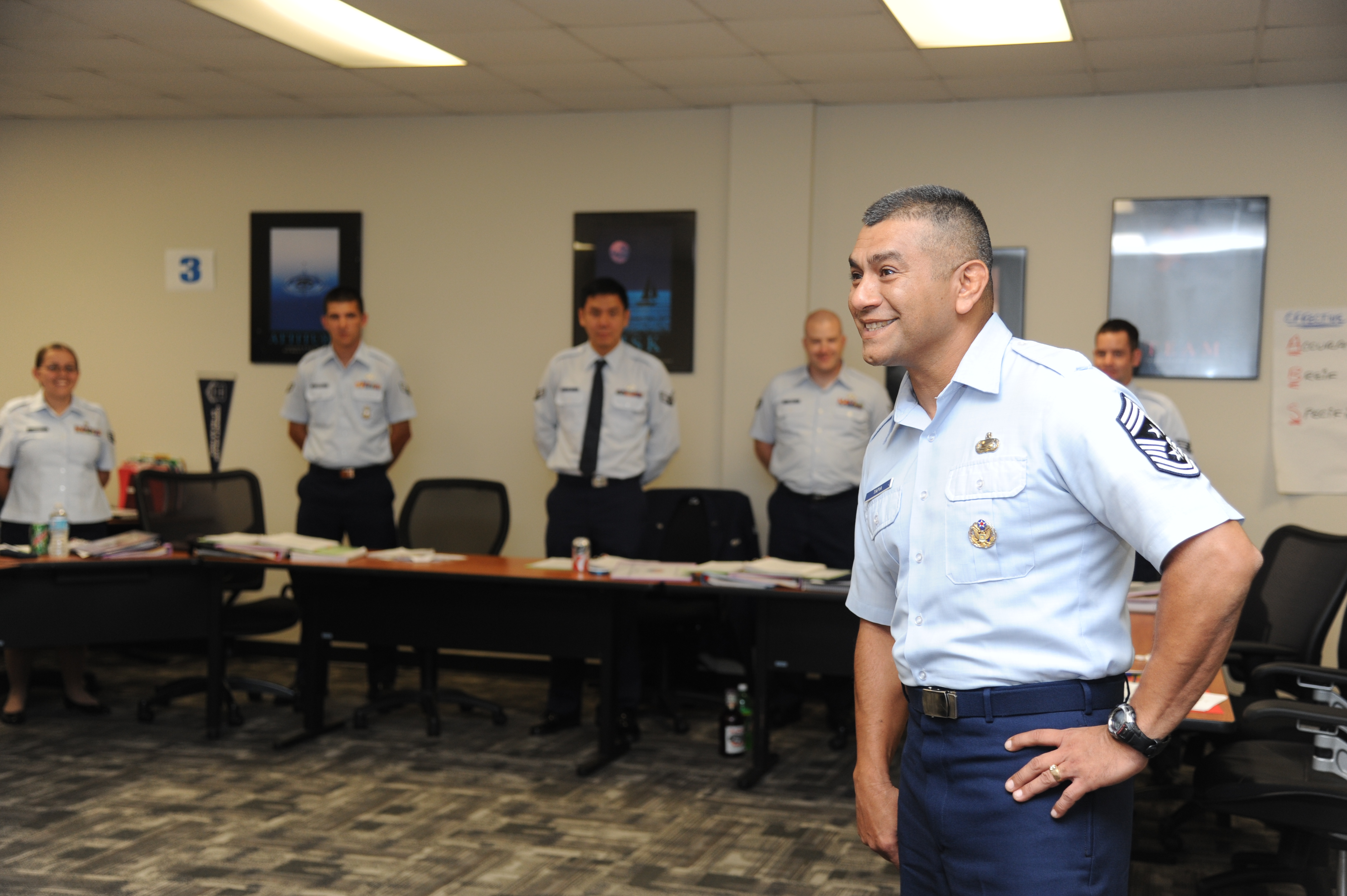 AETC commander tours Keesler > Air Education and Training Command ...