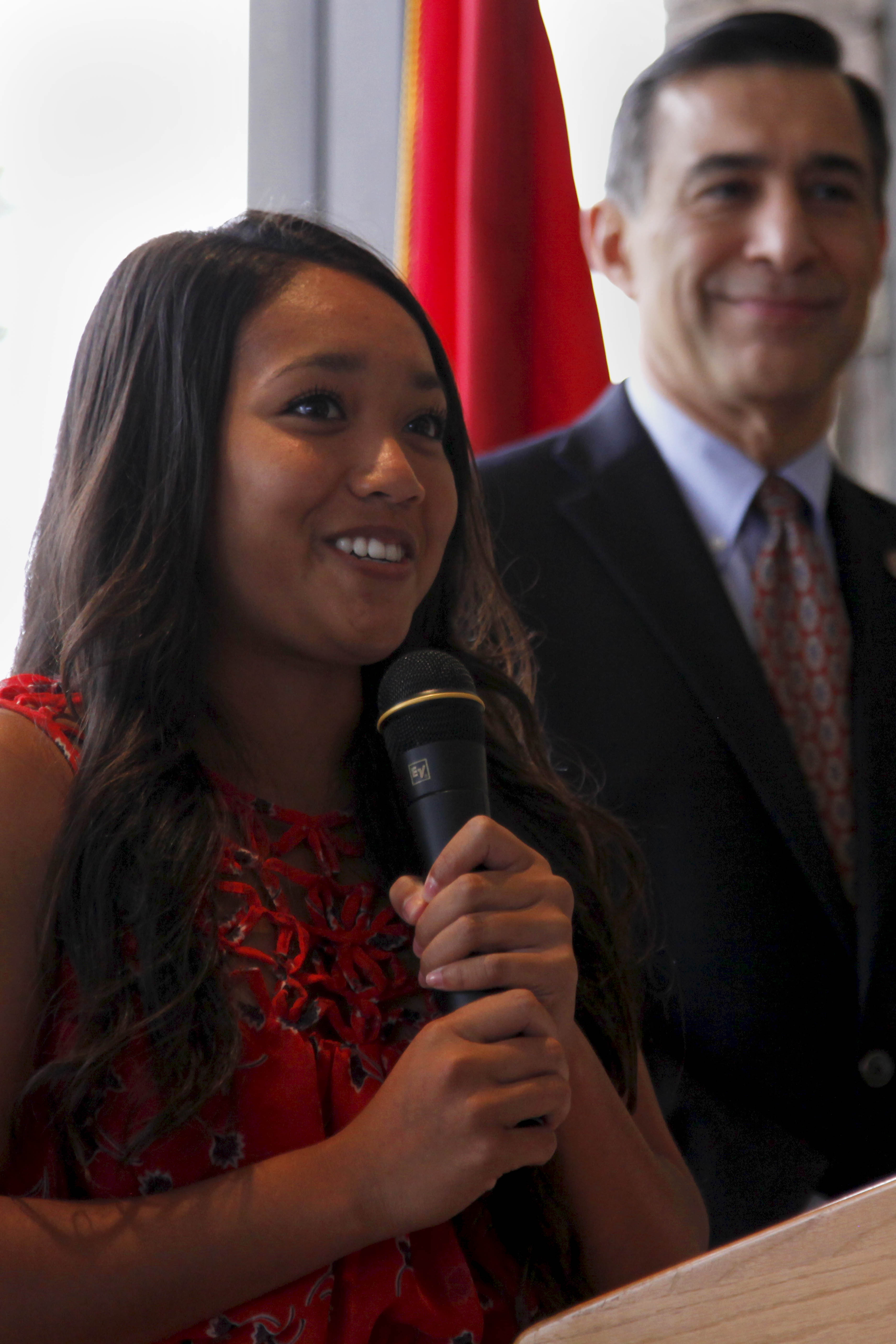 Congressman Issa recognizes academy nominees