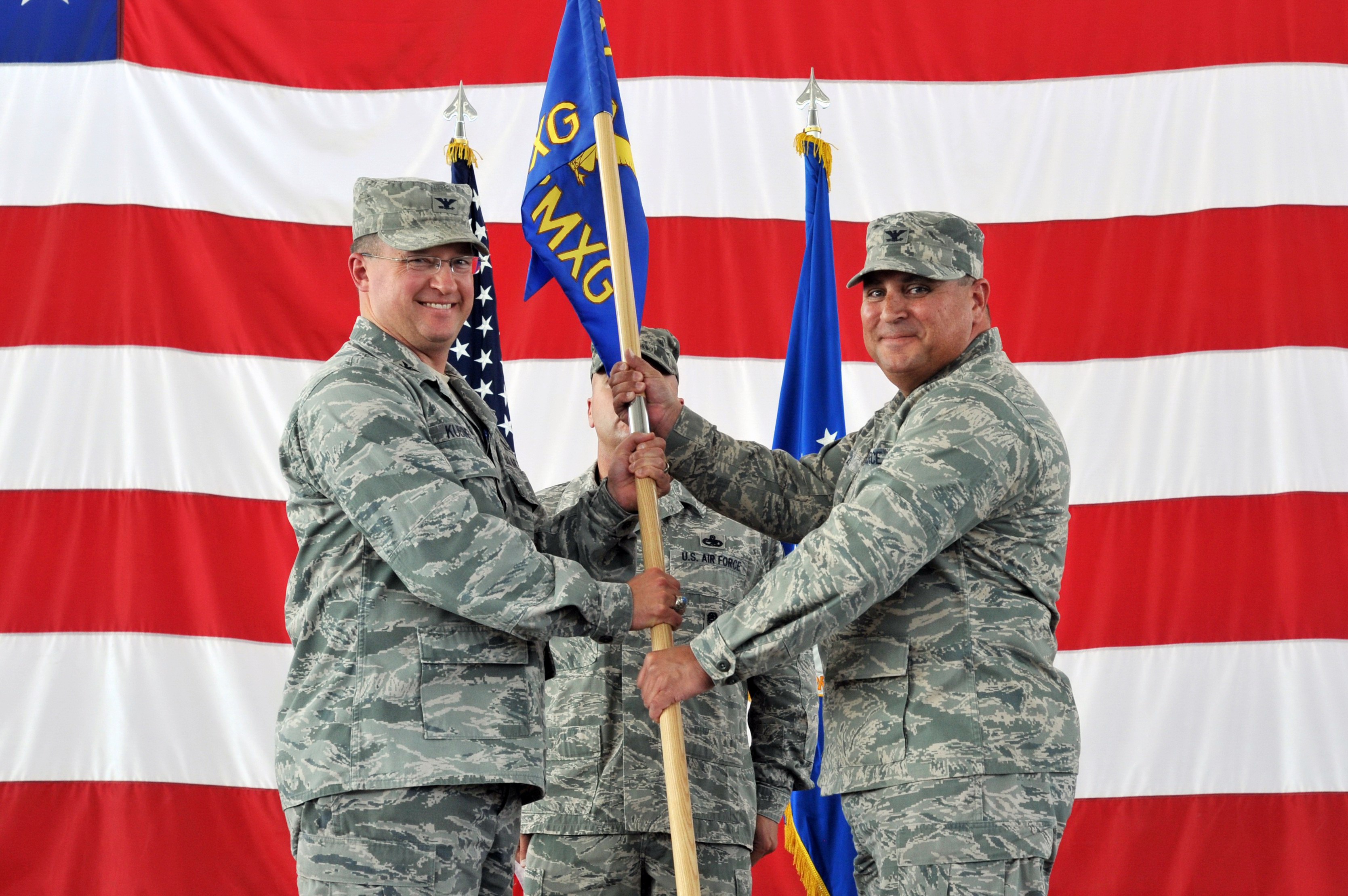377th Maintenance Group change of command