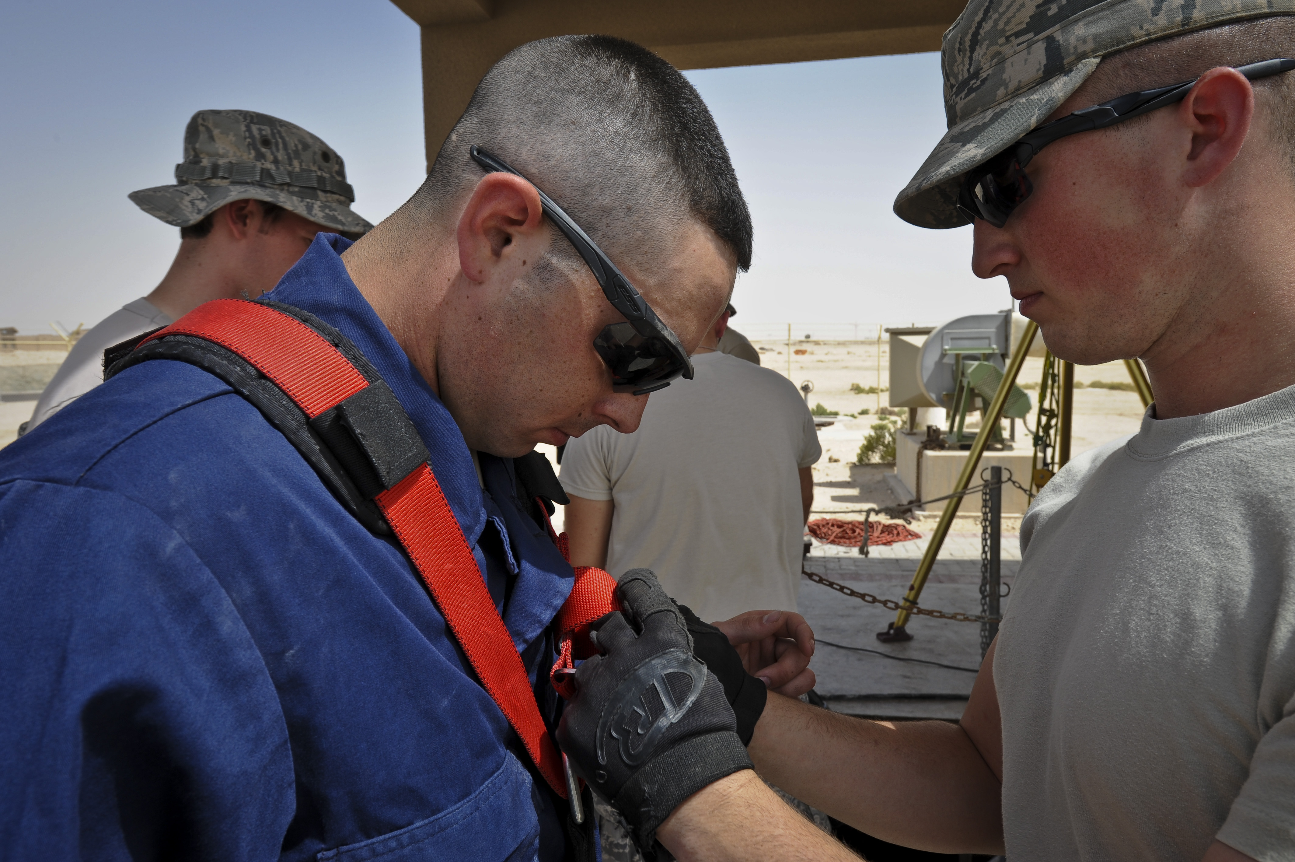 Dirty Jobs: Water, fuel systems maintenance > U.S. Air Forces Central ...