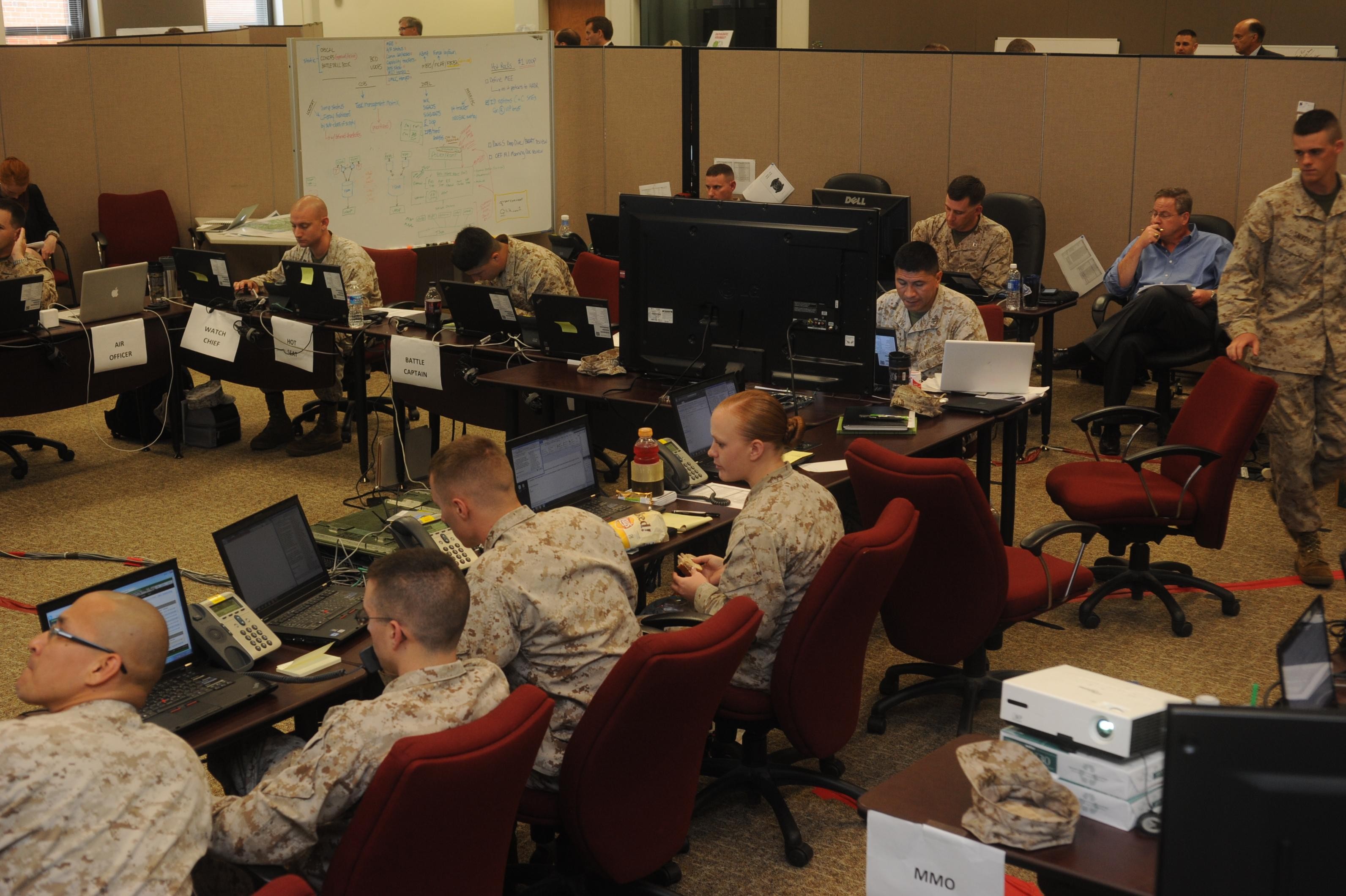 New systems evaluated during wargame > Marine Corps Base Quantico ...