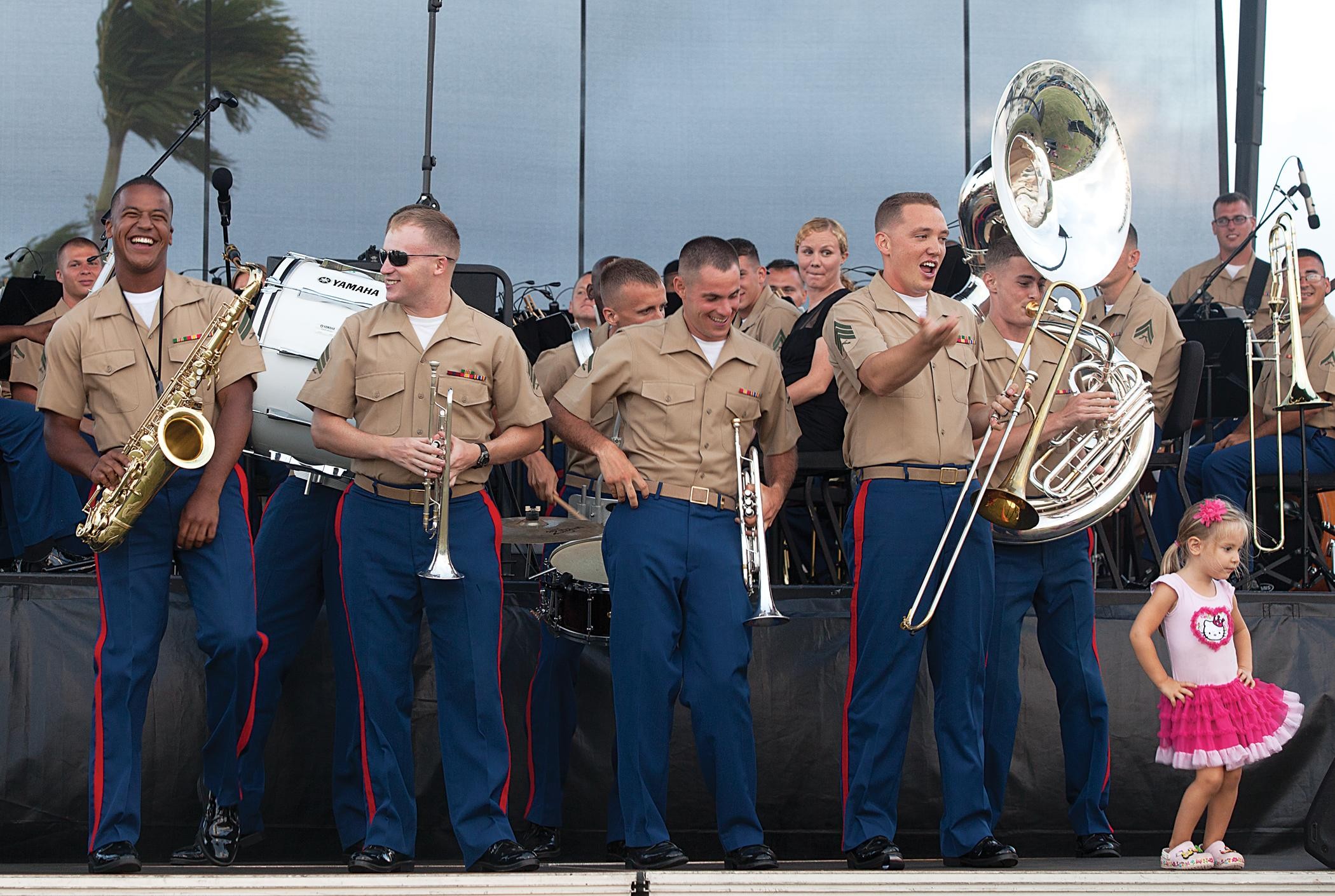 MARFORPAC Band performs at Mololani Park > Marine Corps Base Hawaii ...