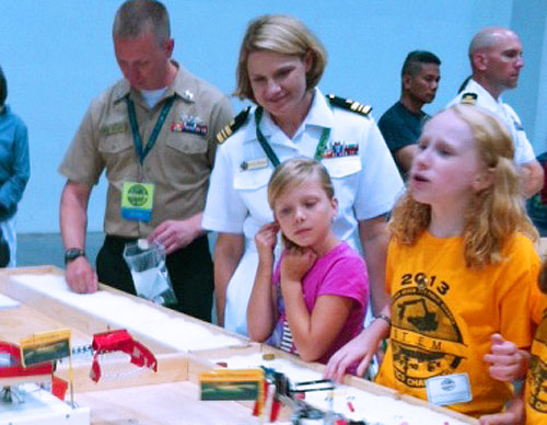 PHIBCB TWO Wardroom Judges Local STEM Robotics Challenge > Seabee ...