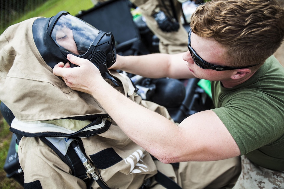 22nd MEU CBRN completes advanced, realistic hazmat training > 22nd ...