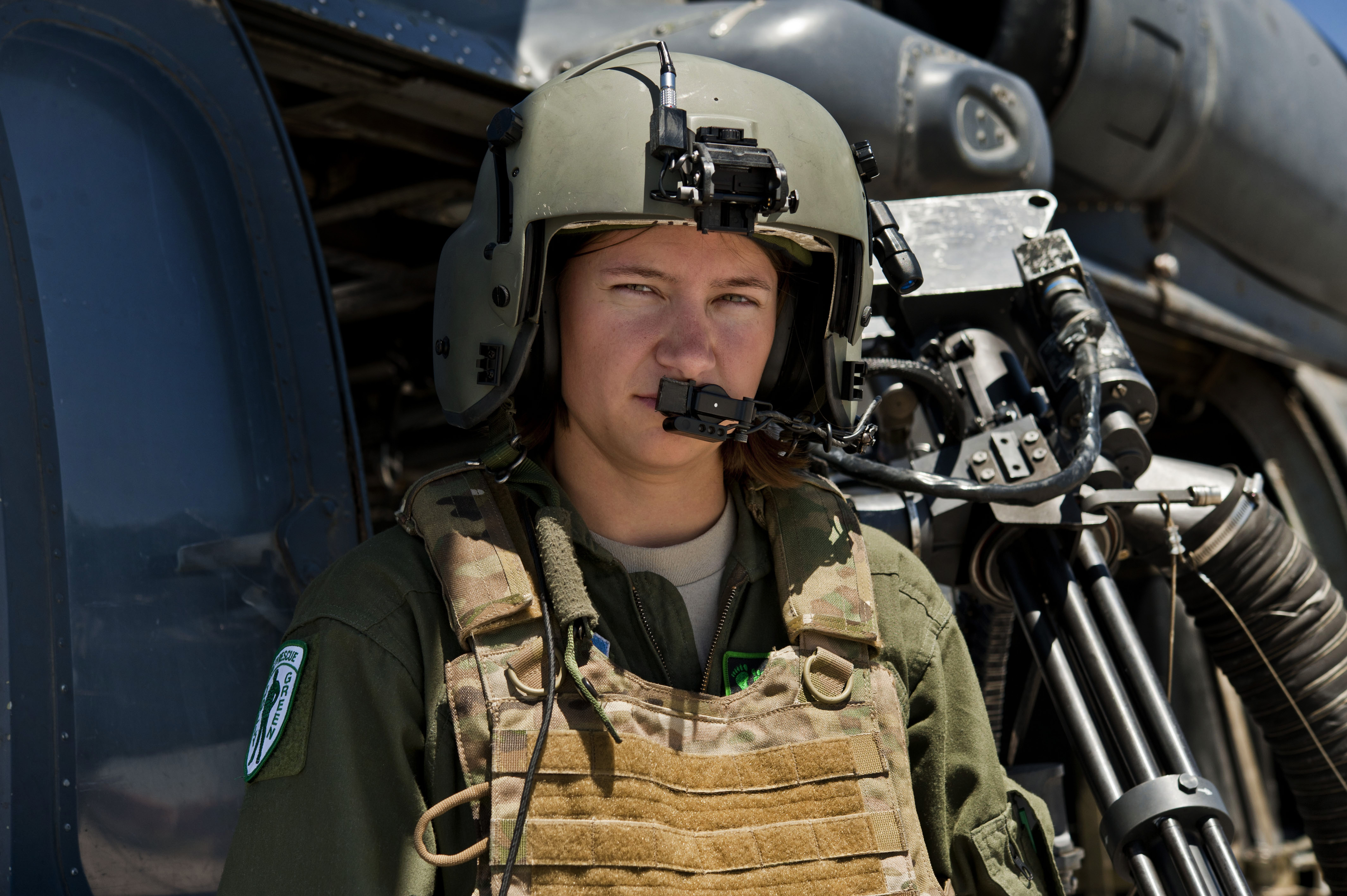 Lone female gunner aims high > Nellis Air Force Base > Features