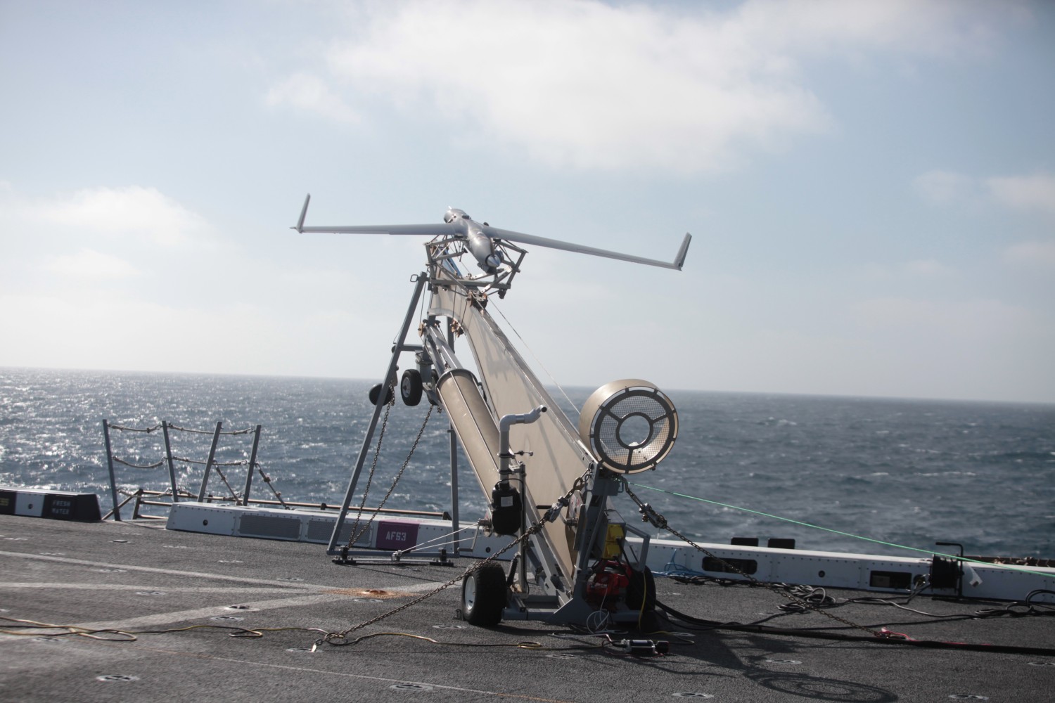 13th MEU puts Scan Eagle eye in the sky