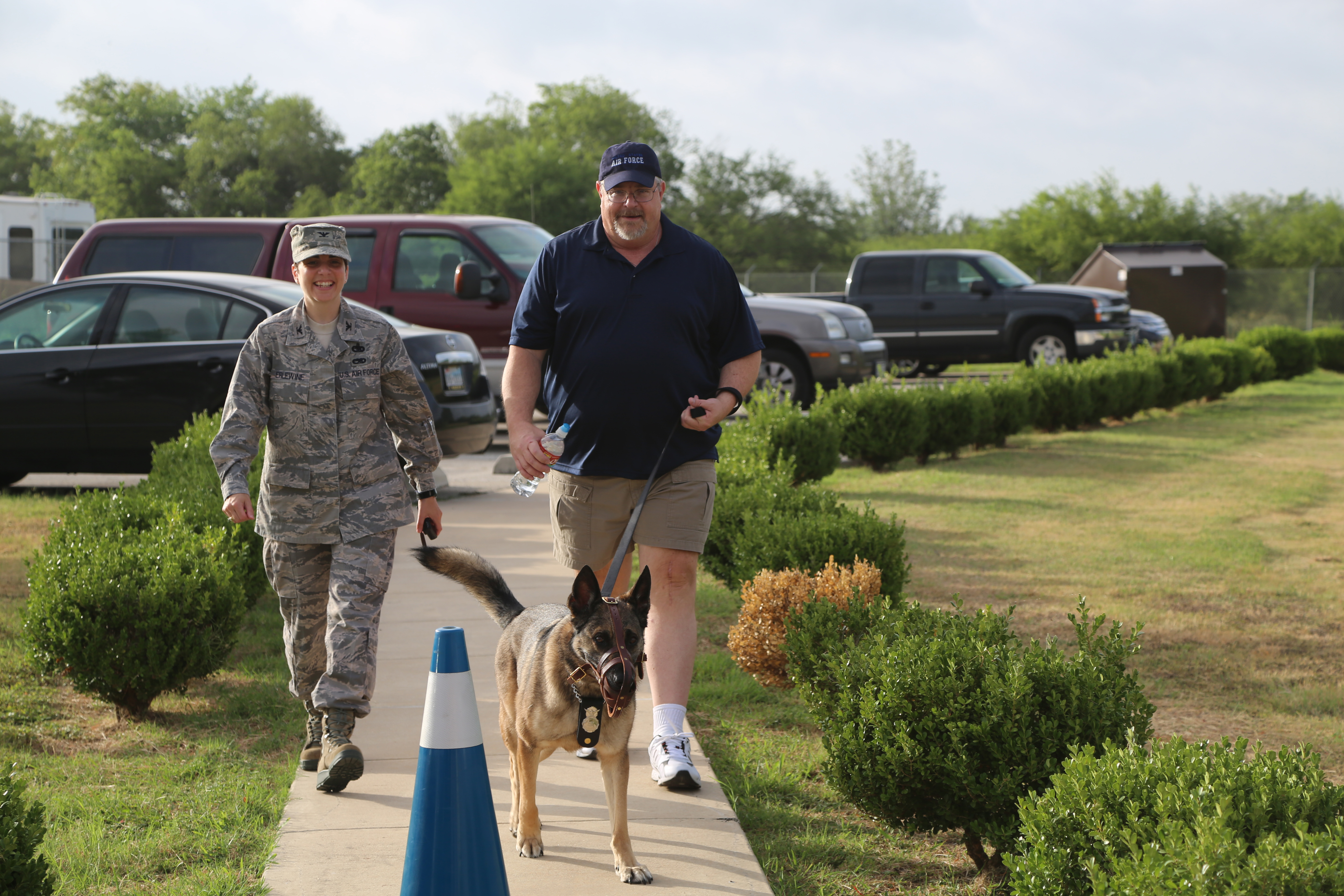 MWD retirement ceremony