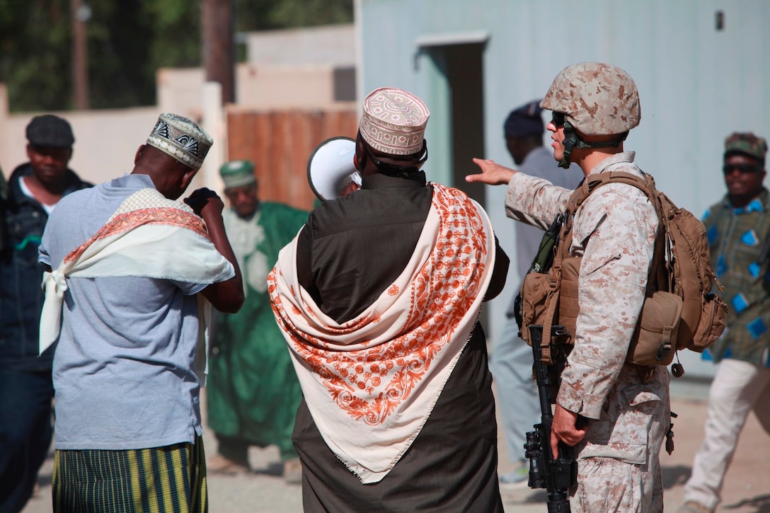 1st Civil Affairs Group conducts civil military integration training at ...