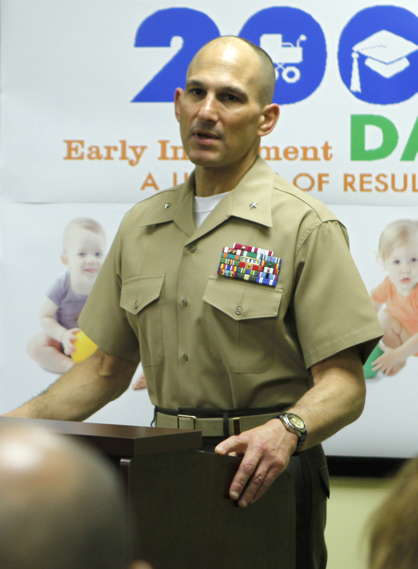HQSPTBn Marines welcome new leader